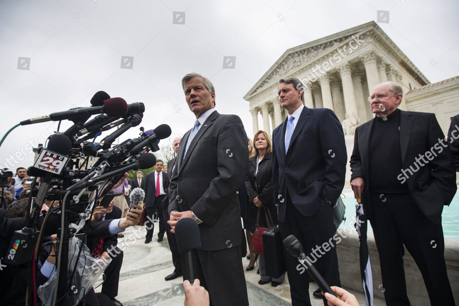 Former Virginia Governor Bob Mcdonnell Speaks Editorial Stock Photo ...