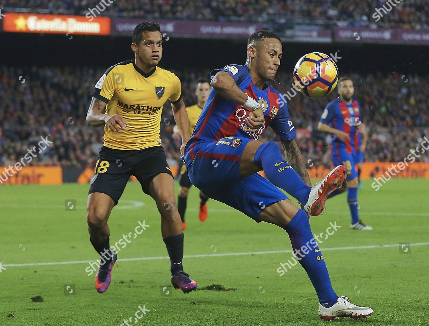 Fc Barcelonas Brazilian Striker Neymar Jr Editorial Stock Photo - Stock ...