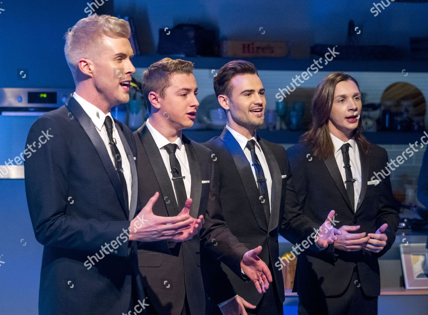Collabro Jamie Lambert Matt Pagan Michael Editorial Stock Photo - Stock ...