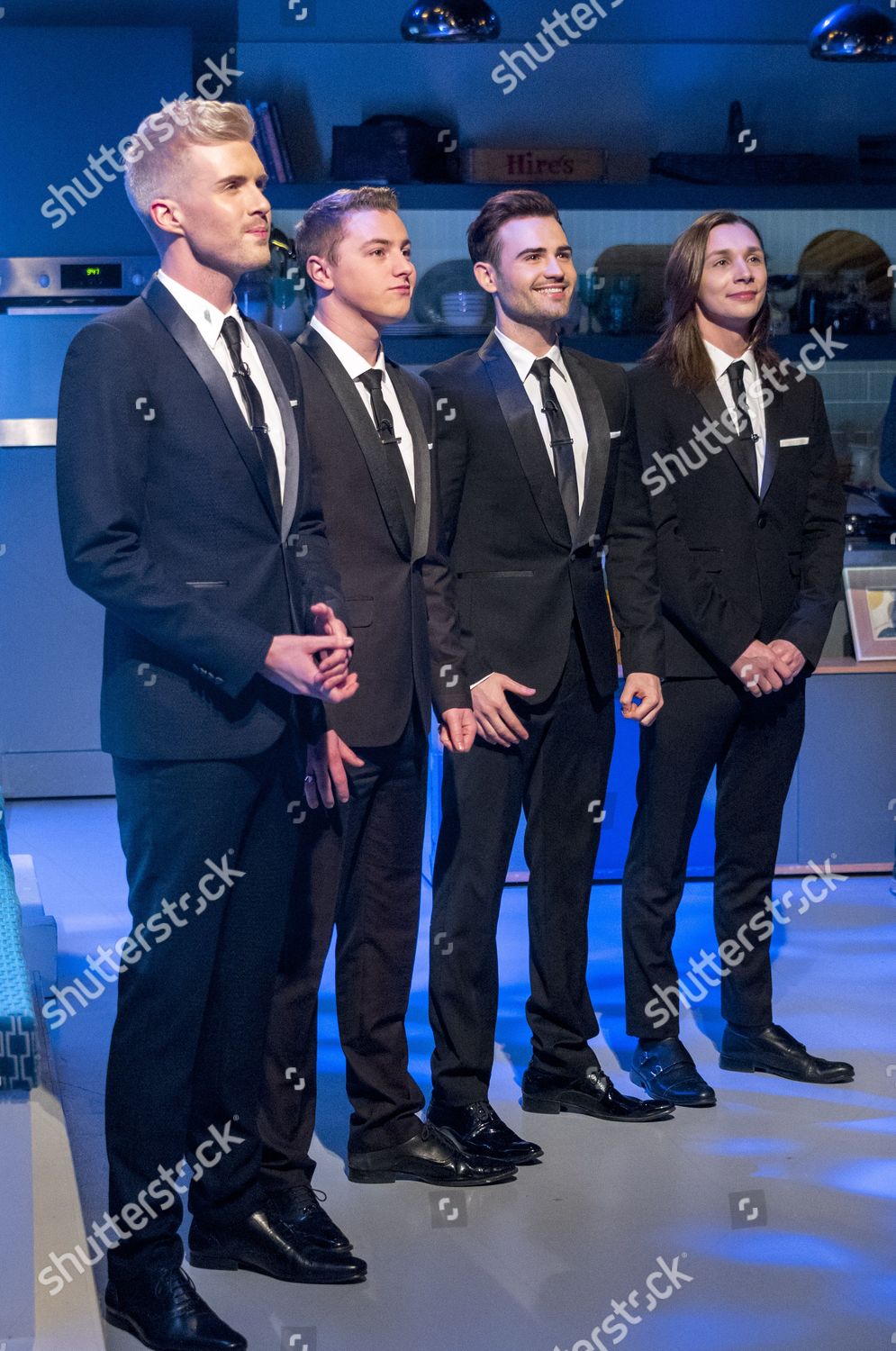 Collabro Jamie Lambert Matt Pagan Michael Editorial Stock Photo - Stock ...