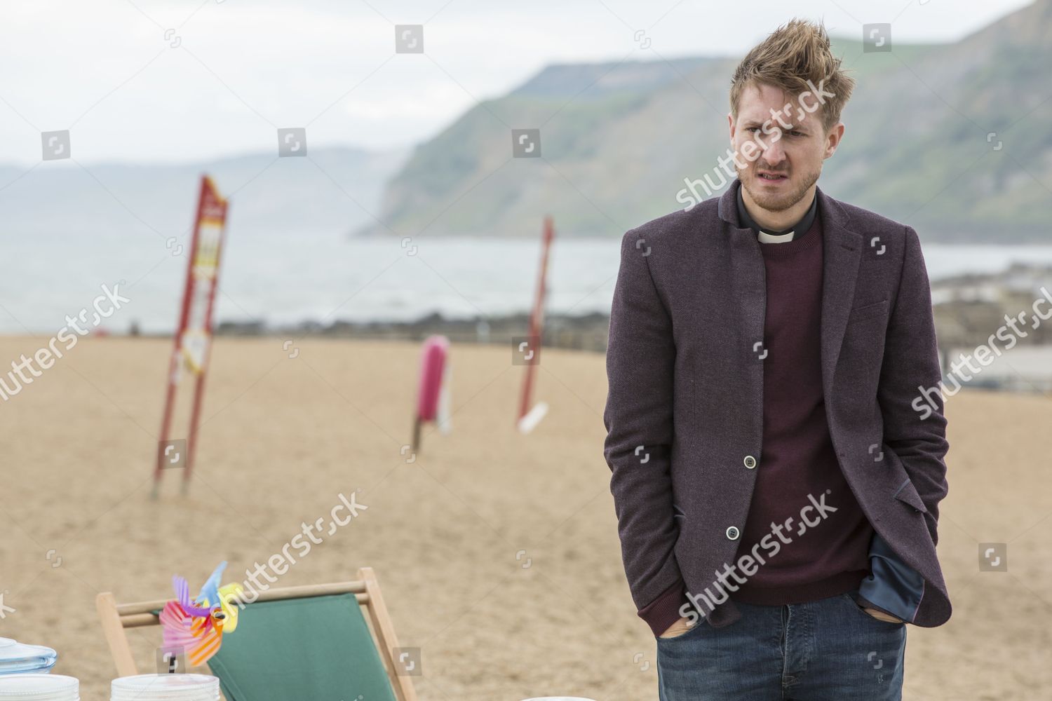 Arthur Darvill Rev Paul Coates Editorial Stock Photo - Stock Image ...
