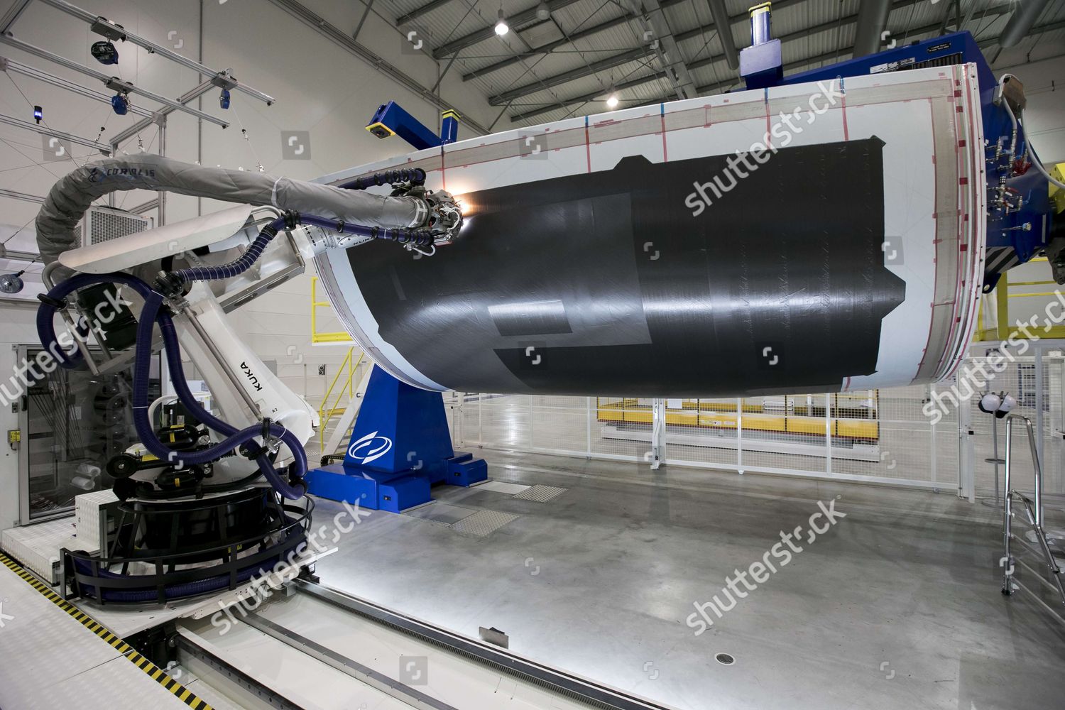 A350 Nose Assembly Line New Stelia Editorial Stock Photo - Stock Image ...