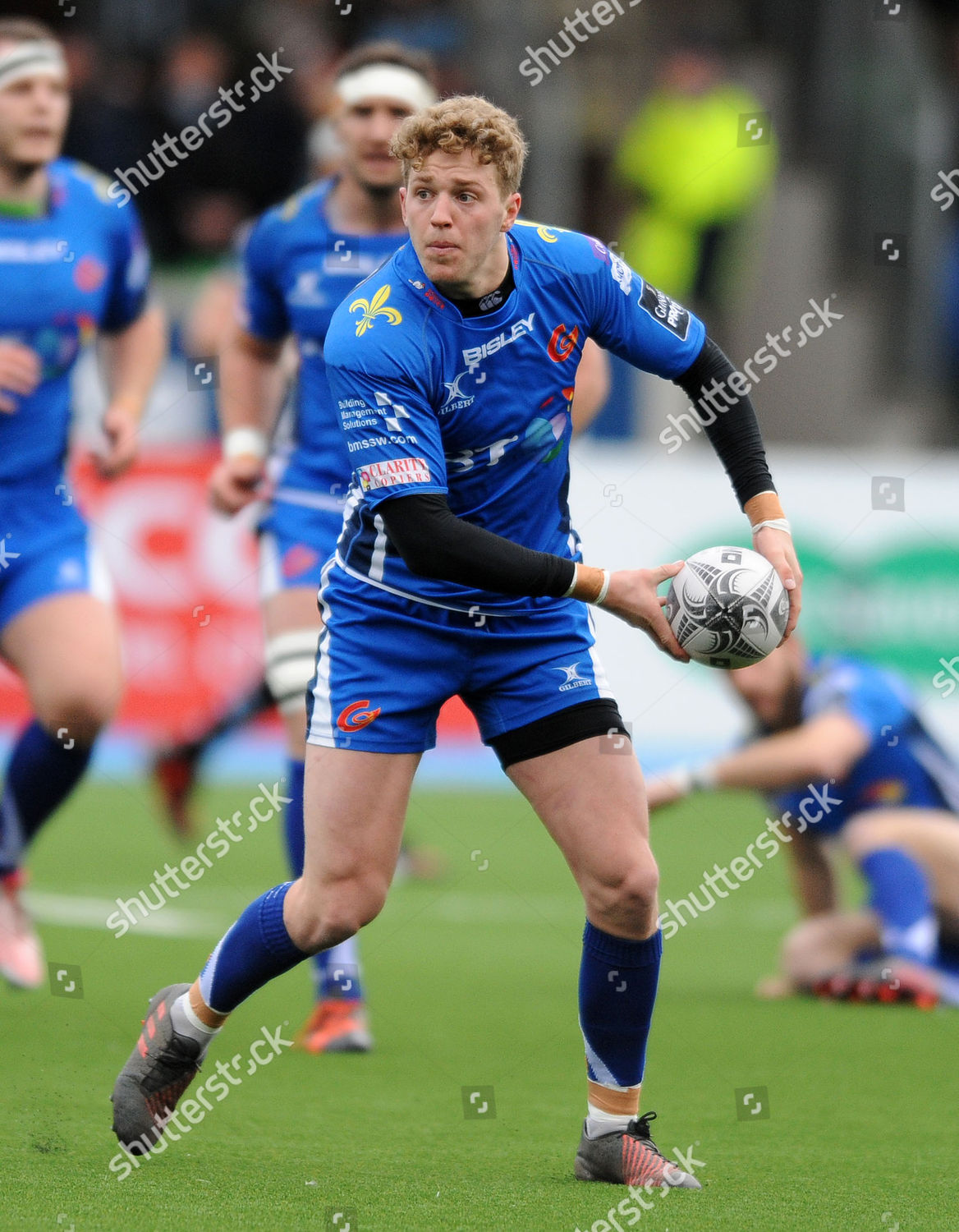 Angus Dragons Fly Half Glasgow Warriors Editorial Stock Photo - Stock ...