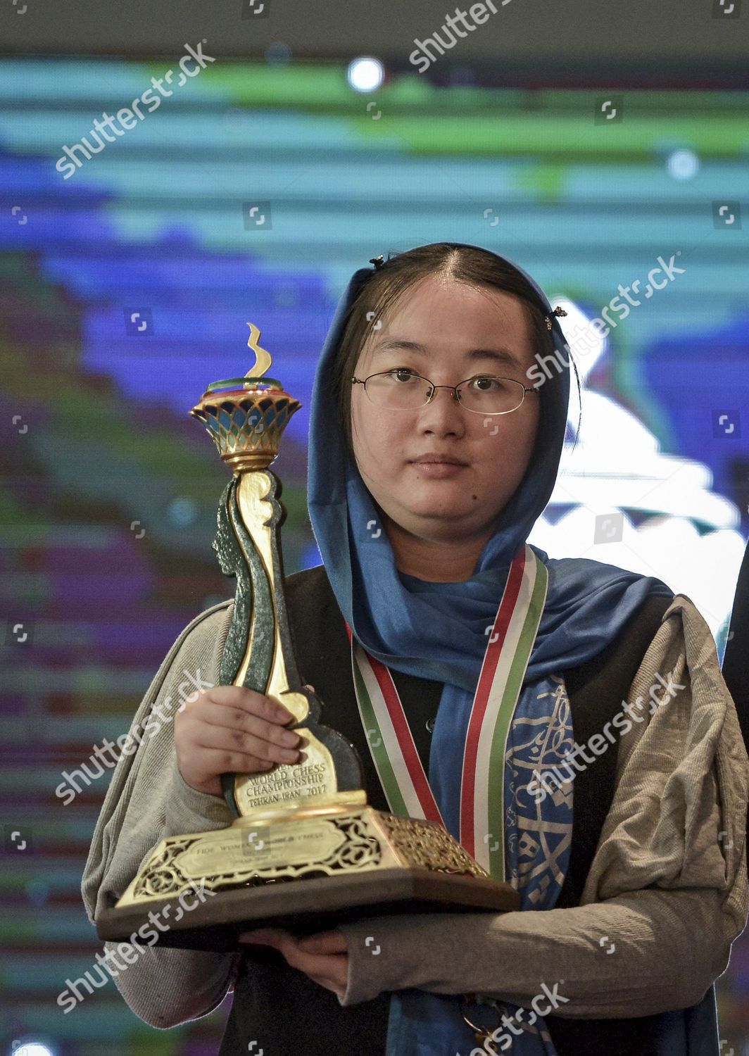 Chinese Player Tan Zhongyi Poses Her Editorial Stock Photo - Stock ...
