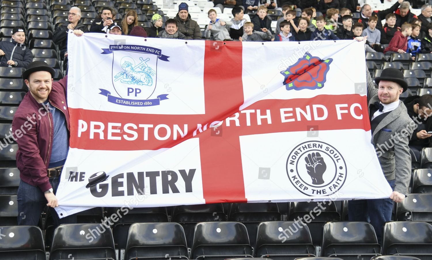 Preston Fans Dressed Mark Gentry Day Editorial Stock Photo - Stock ...