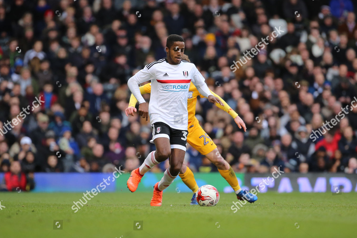 Fulham Defender Ryan Sessegnon 30 Dribbling Editorial Stock Photo - Stock Image | Shutterstock