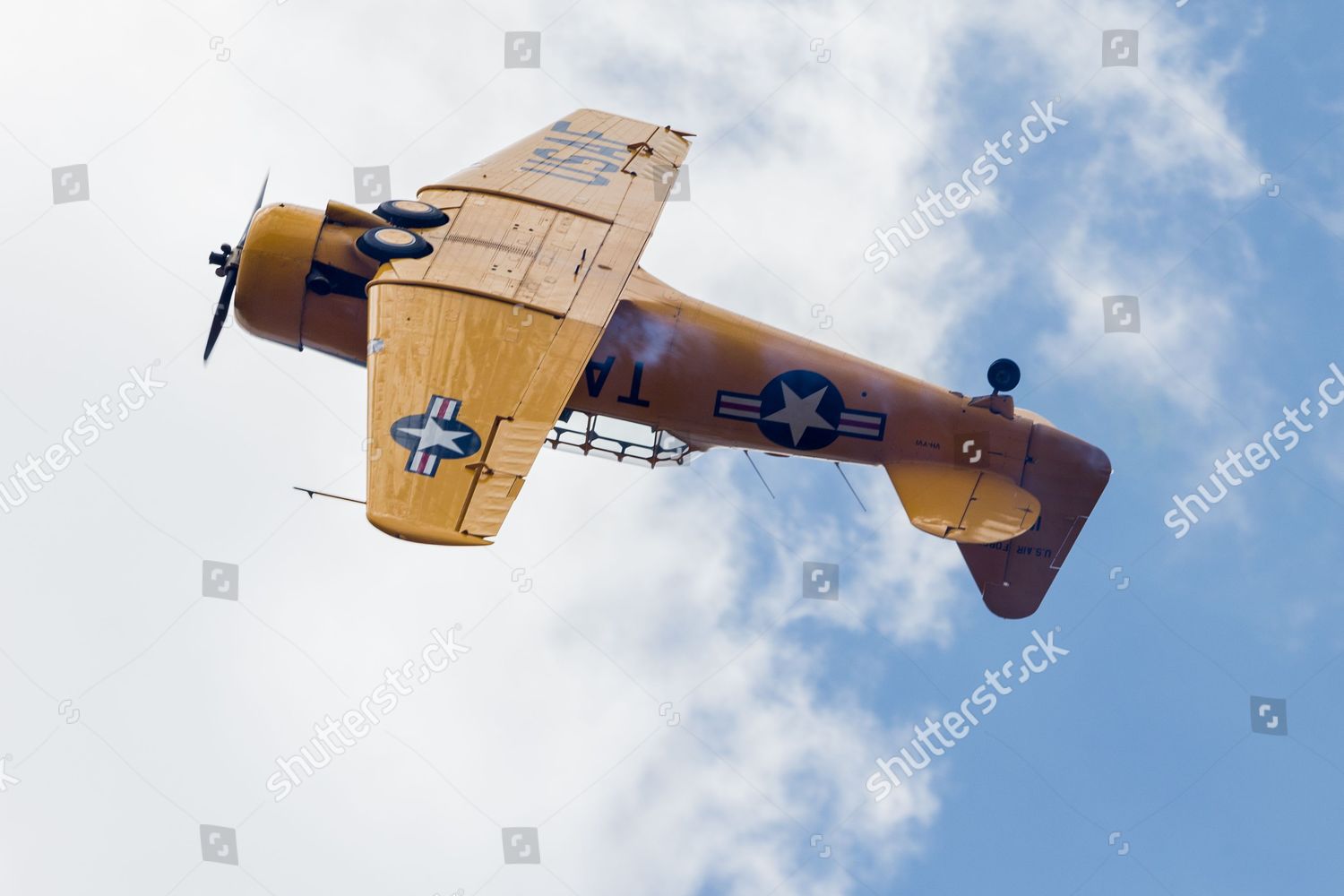 Harvard At6 Completing Aerobatic Loop Editorial Stock Photo - Stock ...