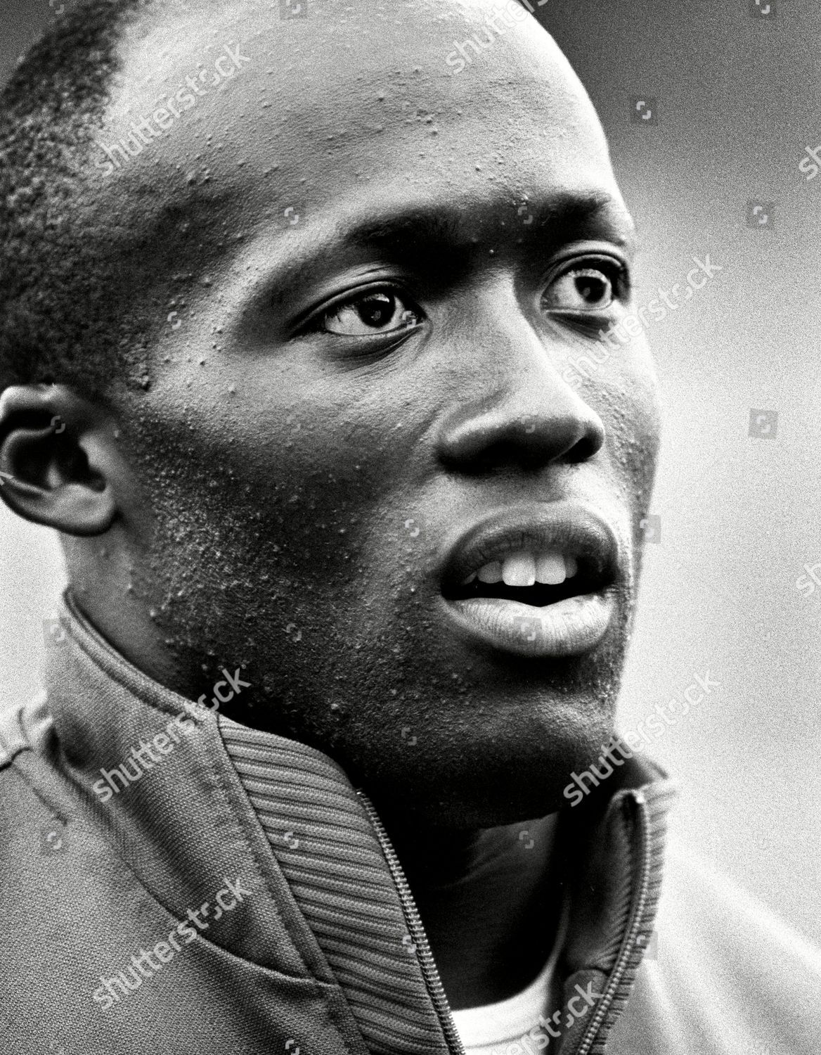 100m 200m Sprinter John Regis Training Editorial Stock Photo - Stock ...