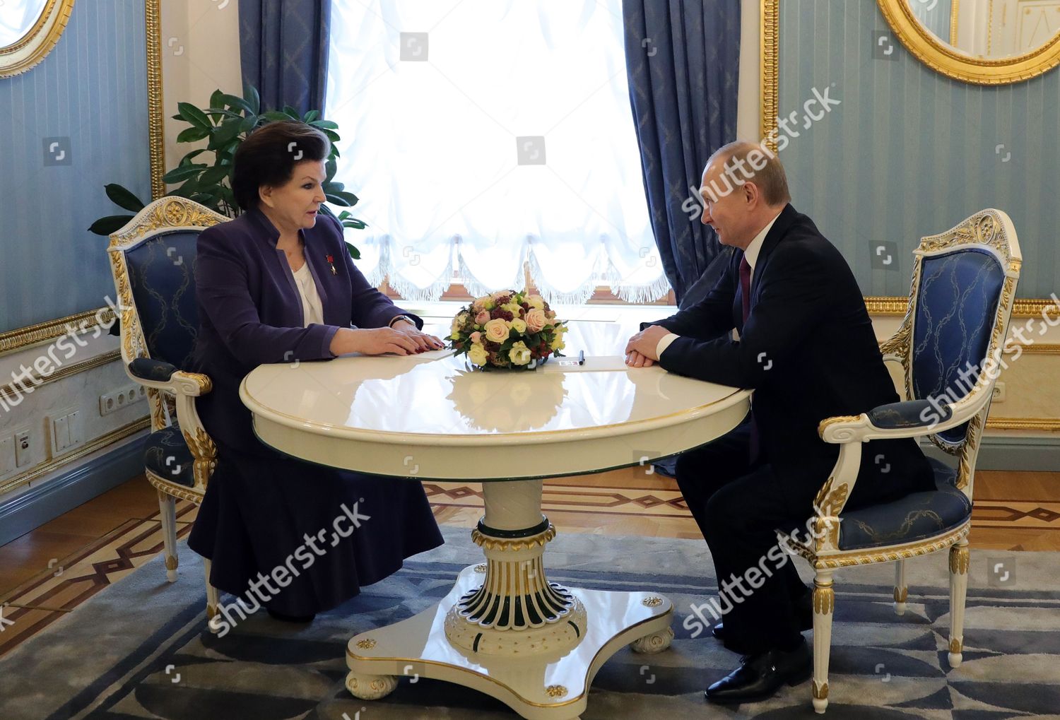 Vladimir Putin Valentina Tereshkova Editorial Stock Photo - Stock Image ...