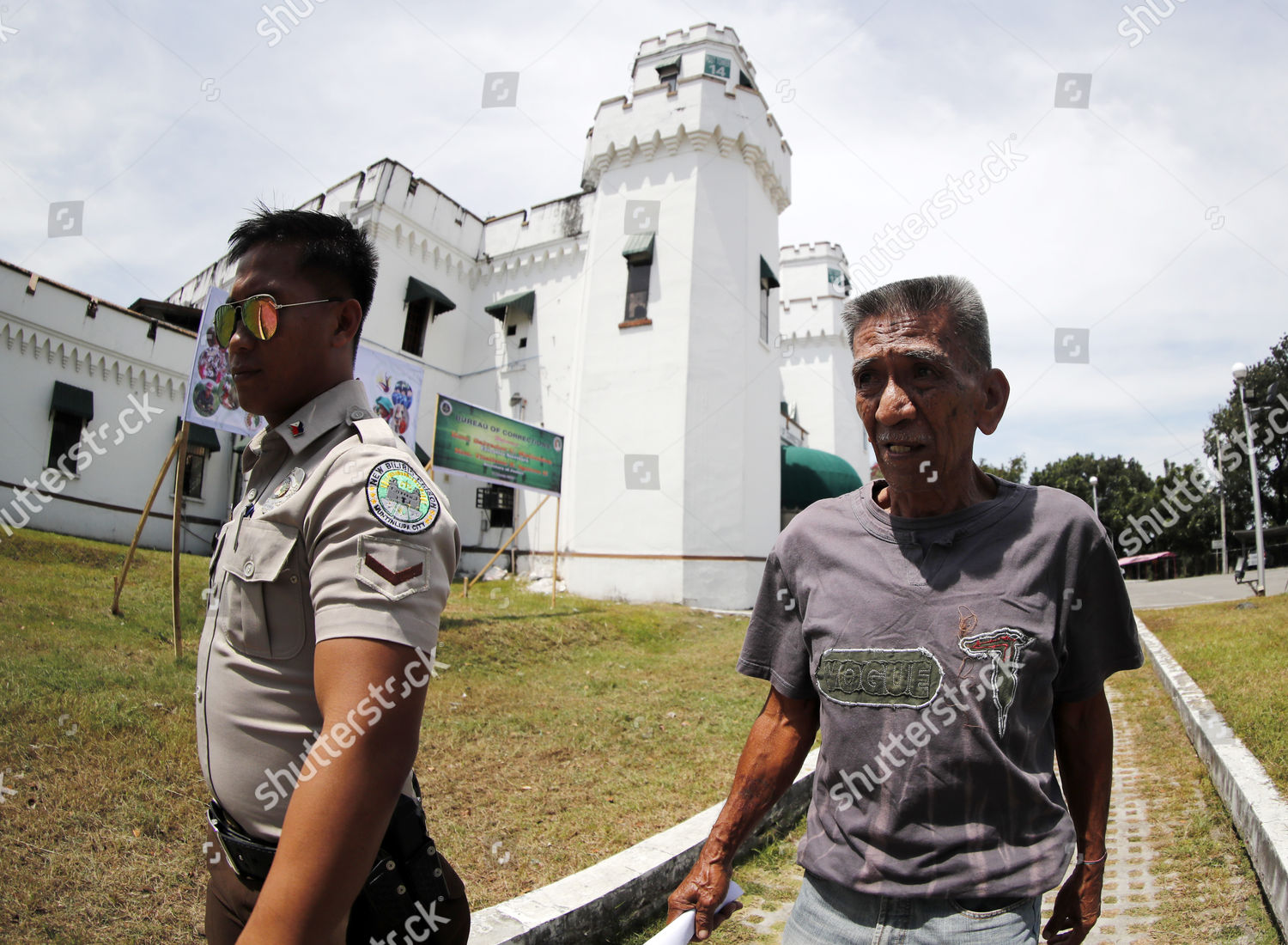 Newly Released Filipino Inmate R Escorted Editorial Stock Photo - Stock ...