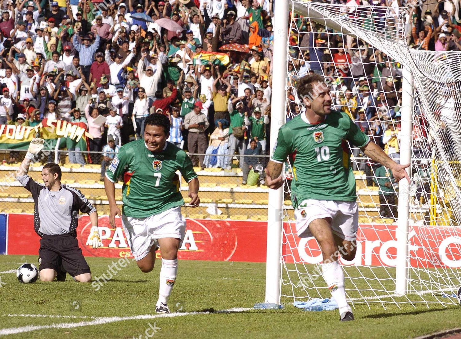 Alex Da Rosa Bolivia Celebrates Scoring Editorial Stock Photo - Stock ...