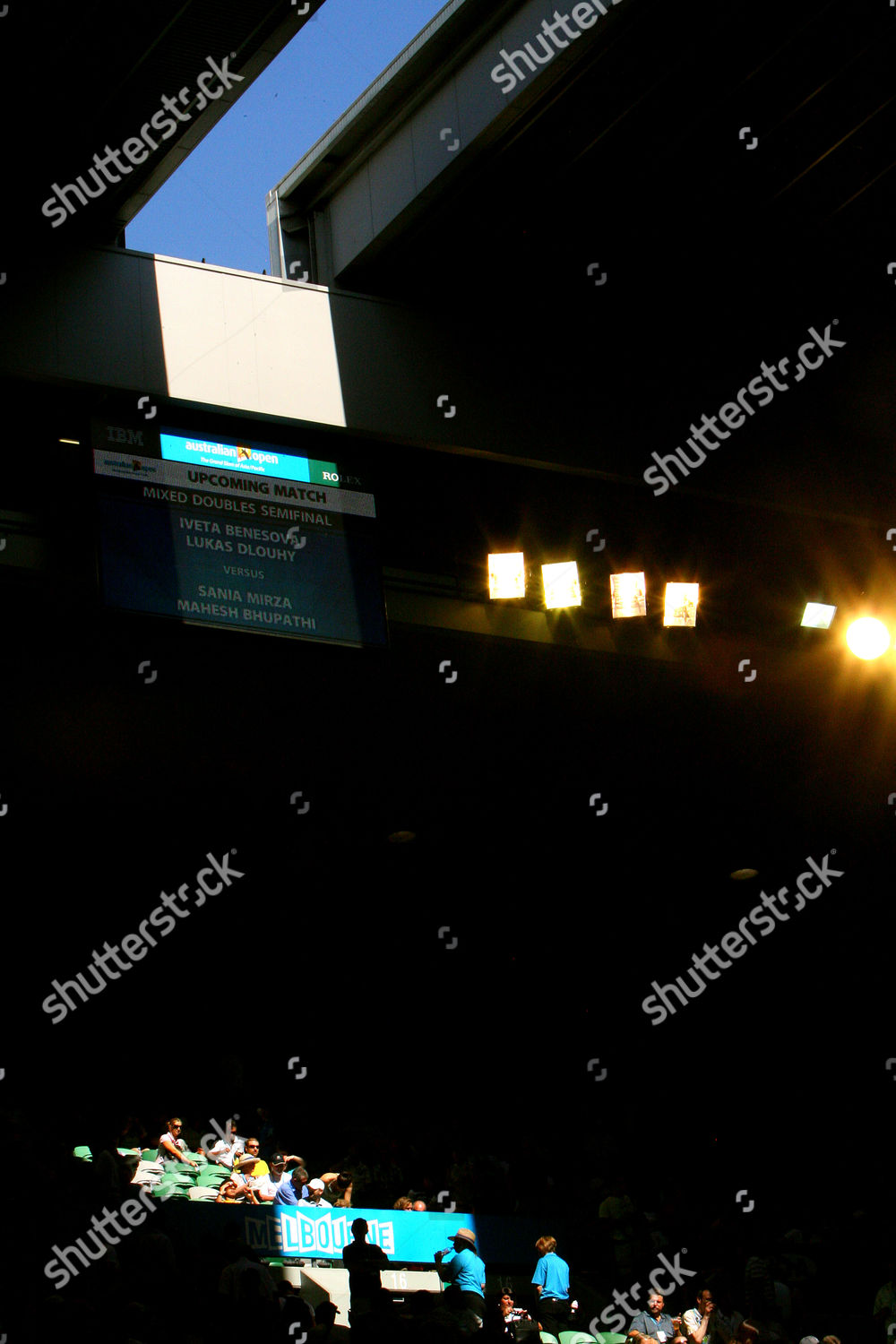 Roof Over Rod Laver Arena Opens Editorial Stock Photo - Stock Image ...