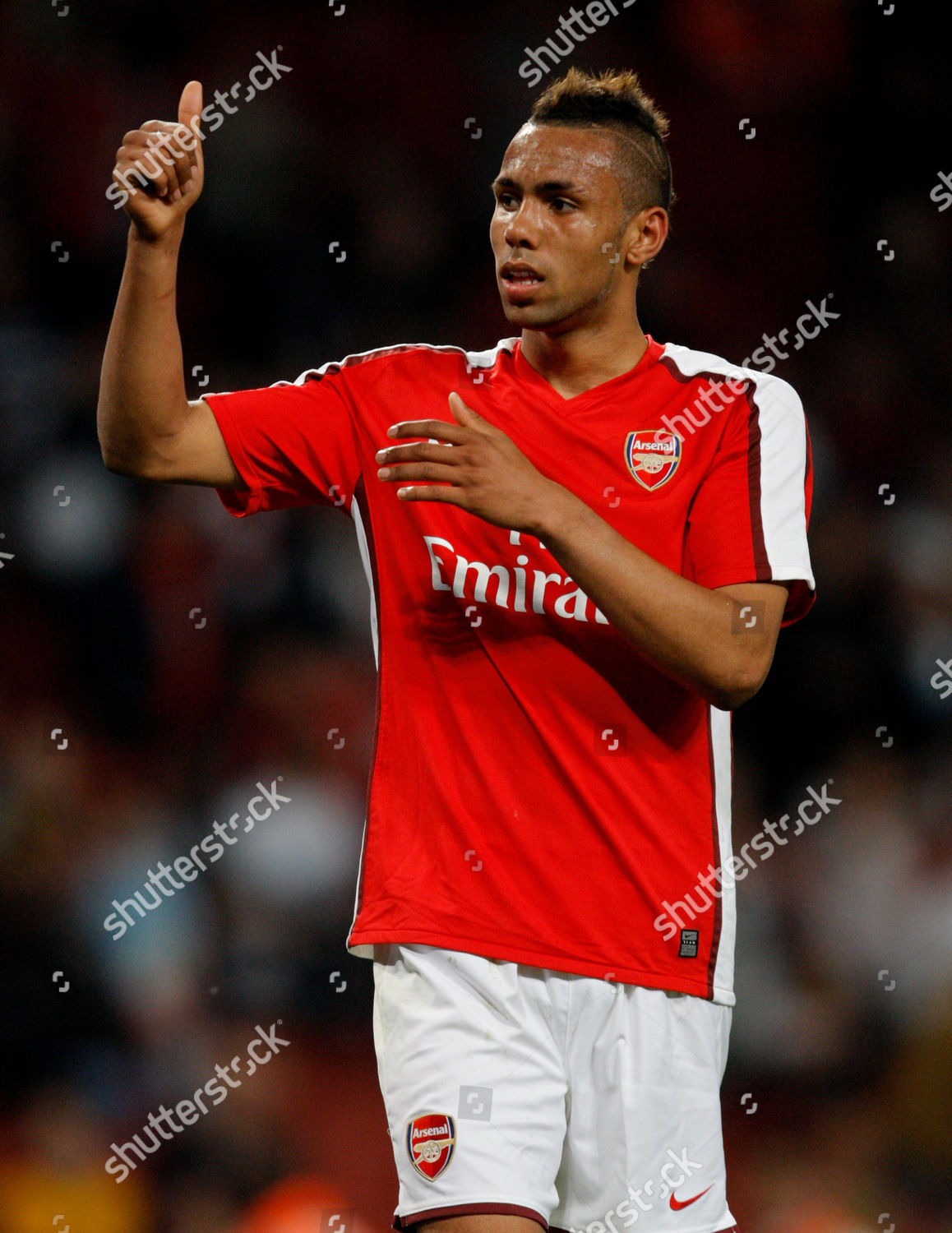 Kyle Bartley Arsenal Gives Thumbs Fans Editorial Stock Photo - Stock ...