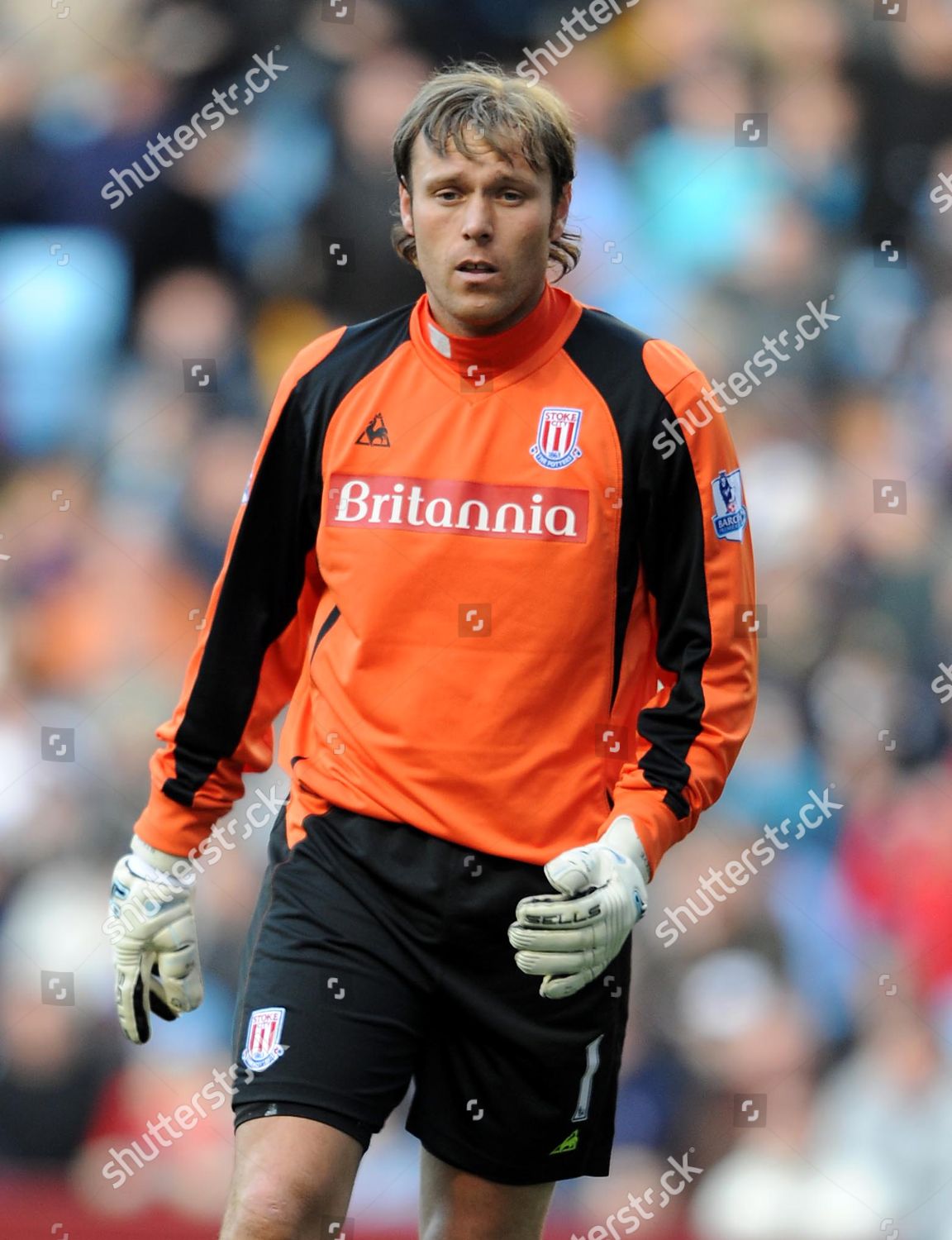 Stoke City Goalkeeper Steve Simonsen Simonsen Editorial Stock Photo ...