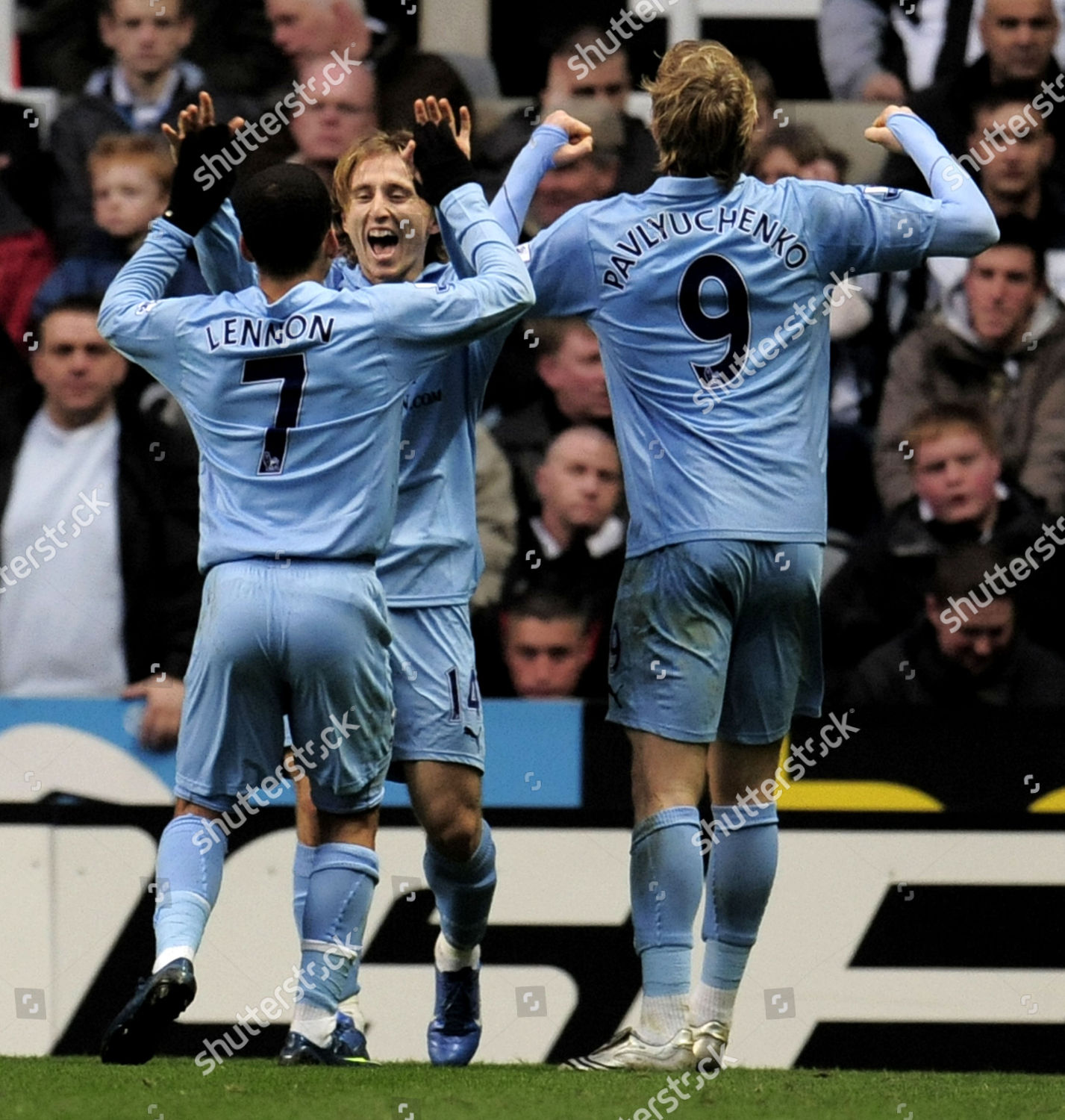 Luka Modric Tottenham Hotspur Celebrates His Editorial Stock Photo ...