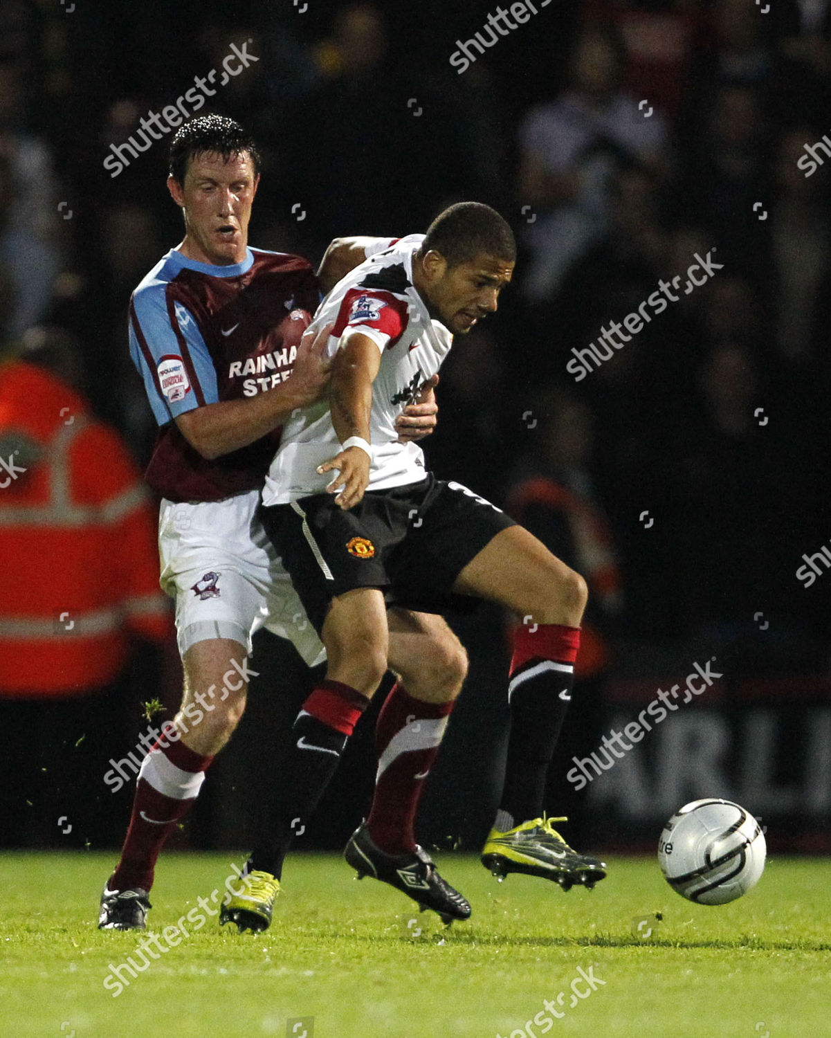 Bebe Manchester United Cliff Byrne Scunthorpe Editorial Stock Photo ...