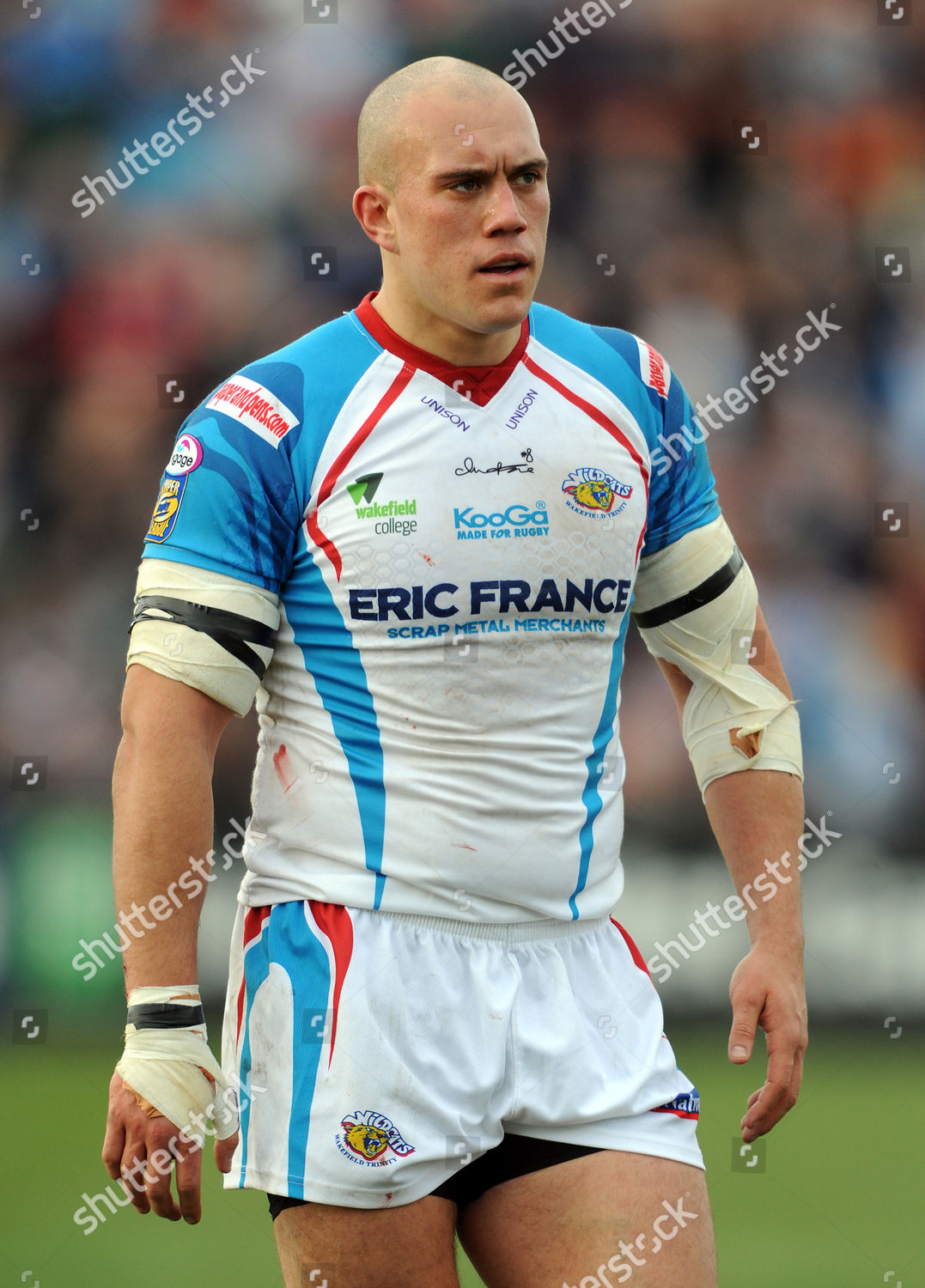 Ricky Bibey Wakefield Trinity Wildcats United Editorial Stock Photo ...