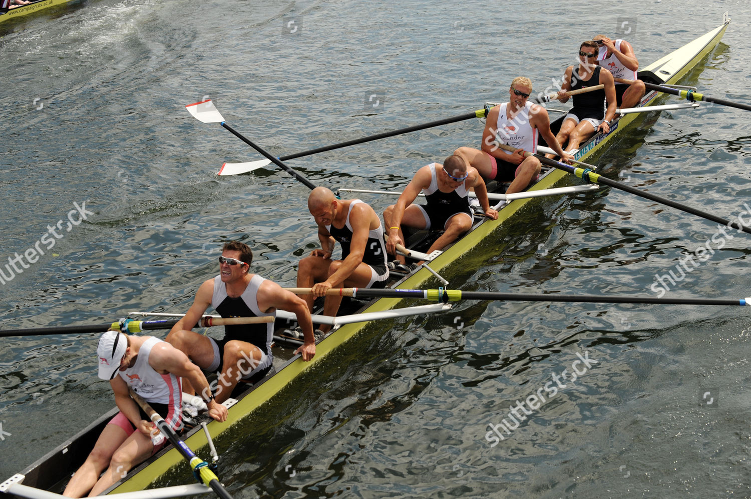 Crew Leander Club Molsey Boat Club Editorial Stock Photo - Stock Image ...