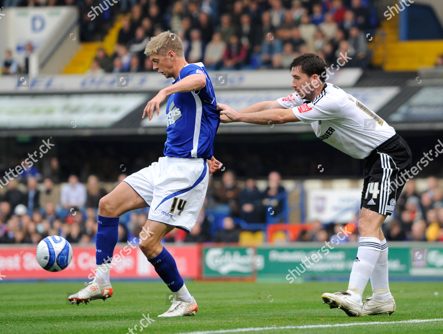 Jonathan Stead Ipswich Town Shaun Barker Editorial Stock Photo - Stock ...