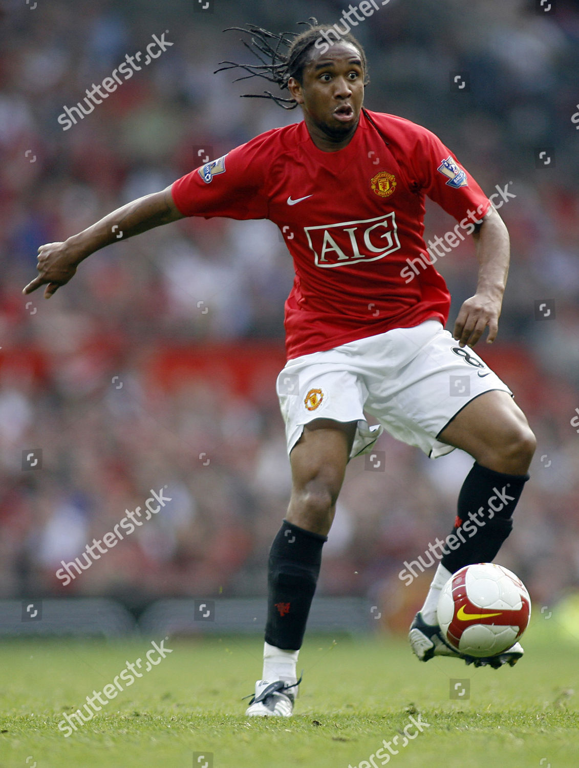 Anderson Manchester United United Kingdom Manchester Editorial Stock ...