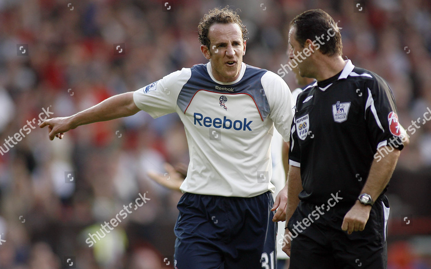 Angry Andy Obrien Referee Rob Styles Editorial Stock Photo - Stock ...