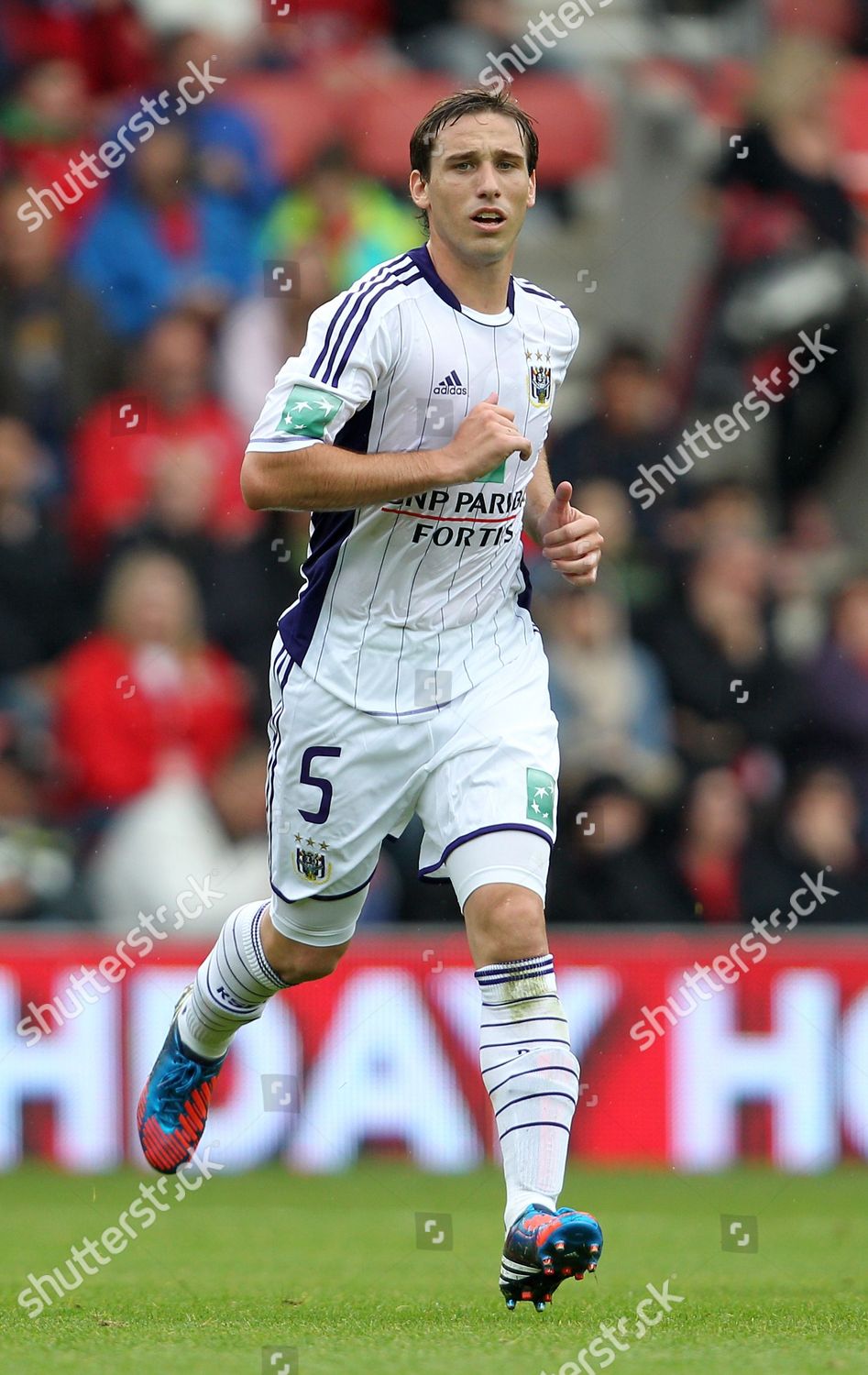 Lucas Biglia Rsc Anderlecht United Kingdom Editorial Stock Photo ...