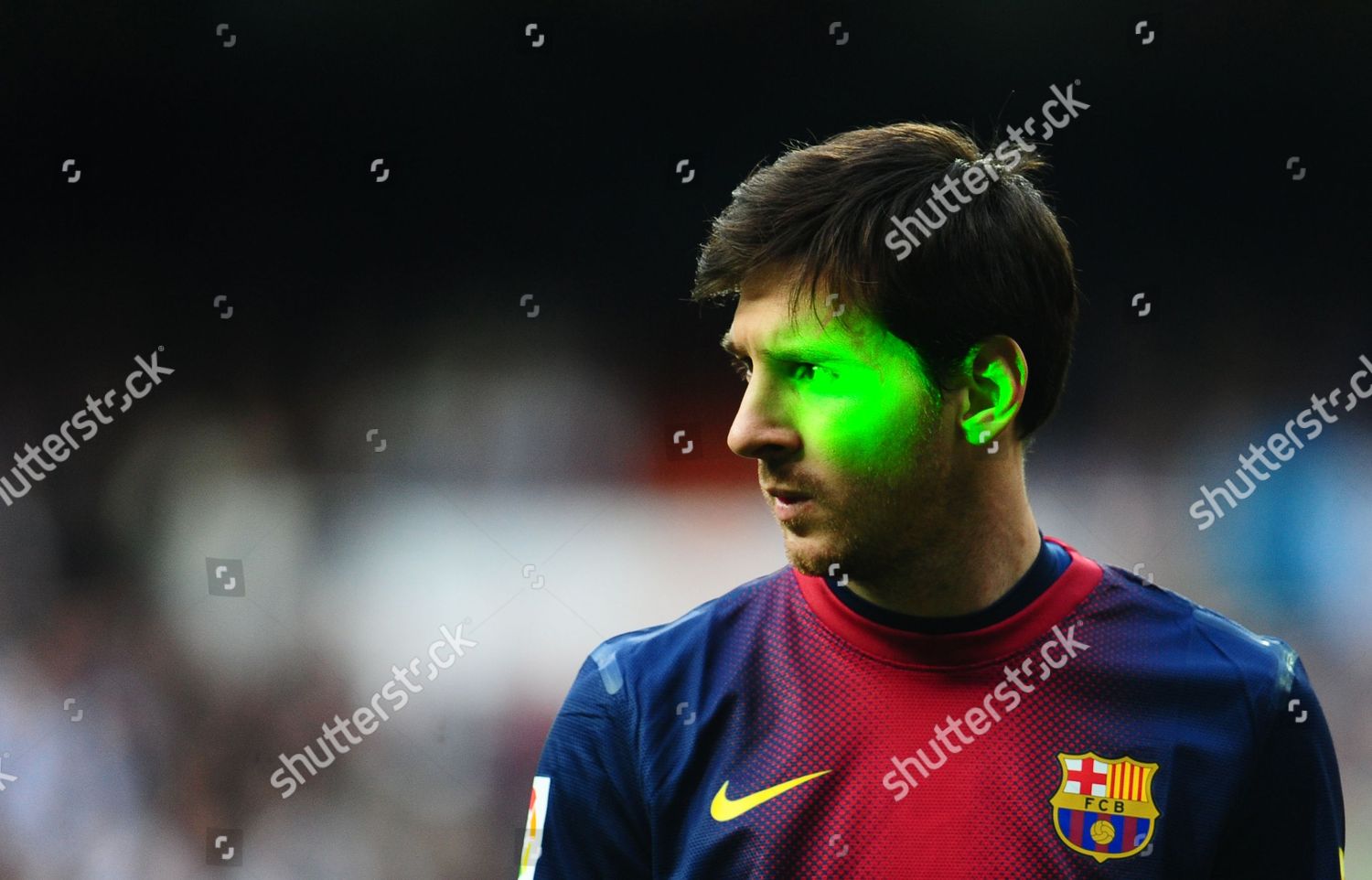 Lionel Messi Barcelona Has Laser Pen Editorial Stock Photo - Stock ...