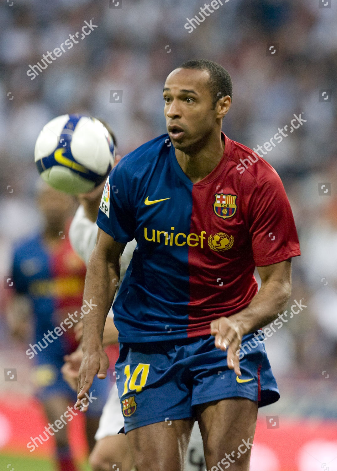 Thierry Henry Barcelona Spain Madrid Editorial Stock Photo - Stock ...