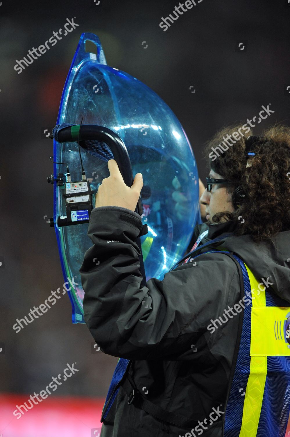 Soundman Directional Microphone United Kingdom Wembley Editorial Stock ...