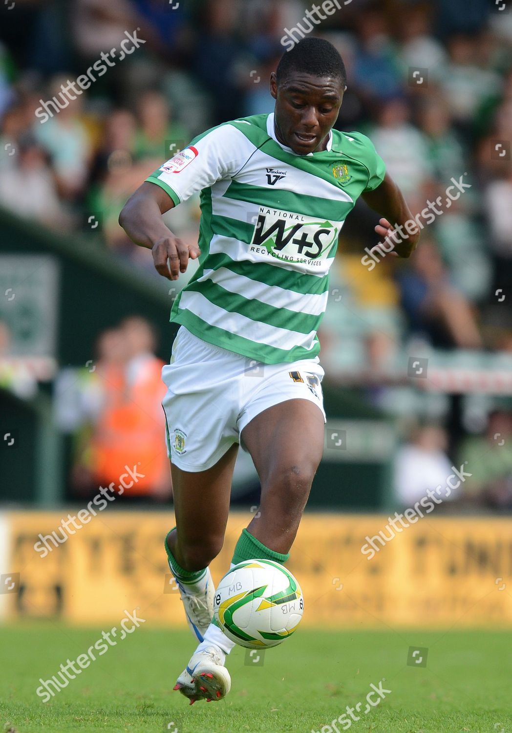 Yeovils Rohan Ince Action During Todays Editorial Stock Photo - Stock ...