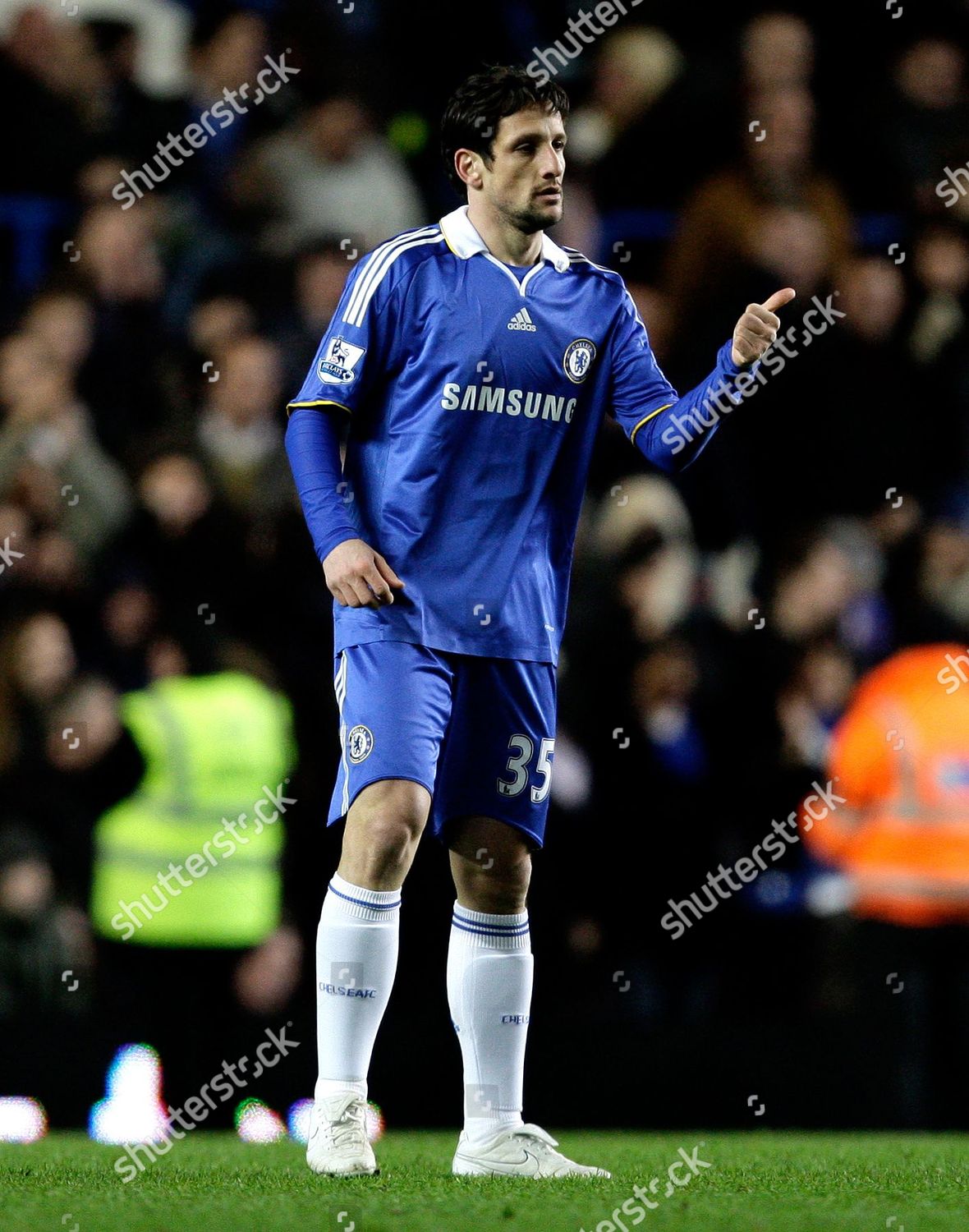 Juliano Belletti Chelsea Gives Thumbsup After Editorial Stock Photo ...