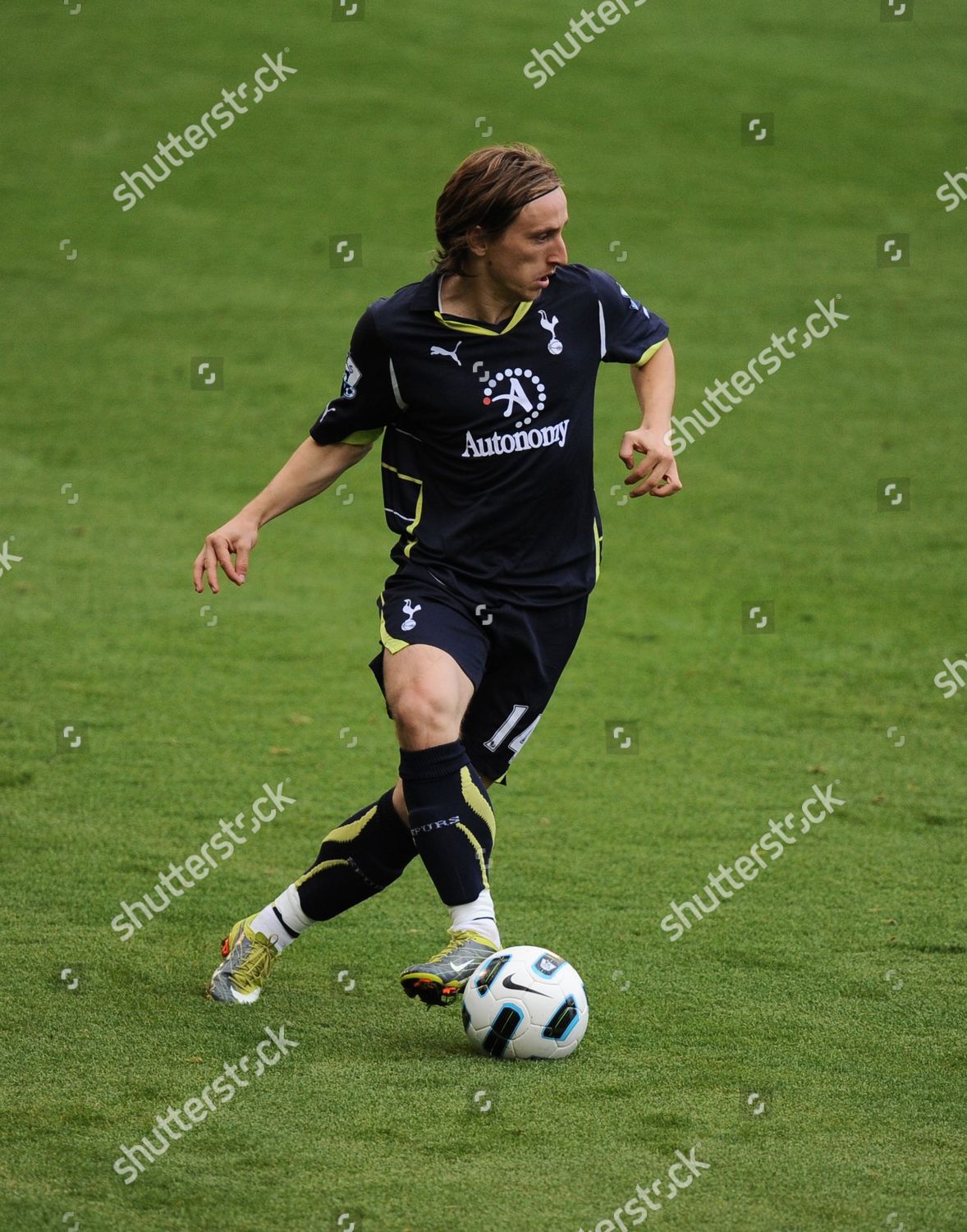 Luka Modric Tottenham Hotspur United Kingdom Editorial Stock Photo ...