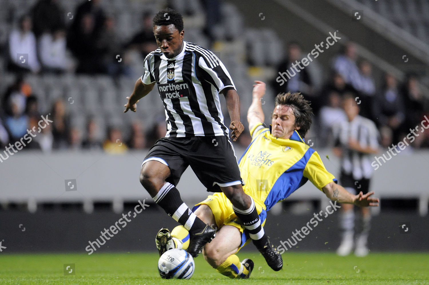 Kazenga Lualua Newcastle United David Pruton Editorial Stock Photo ...