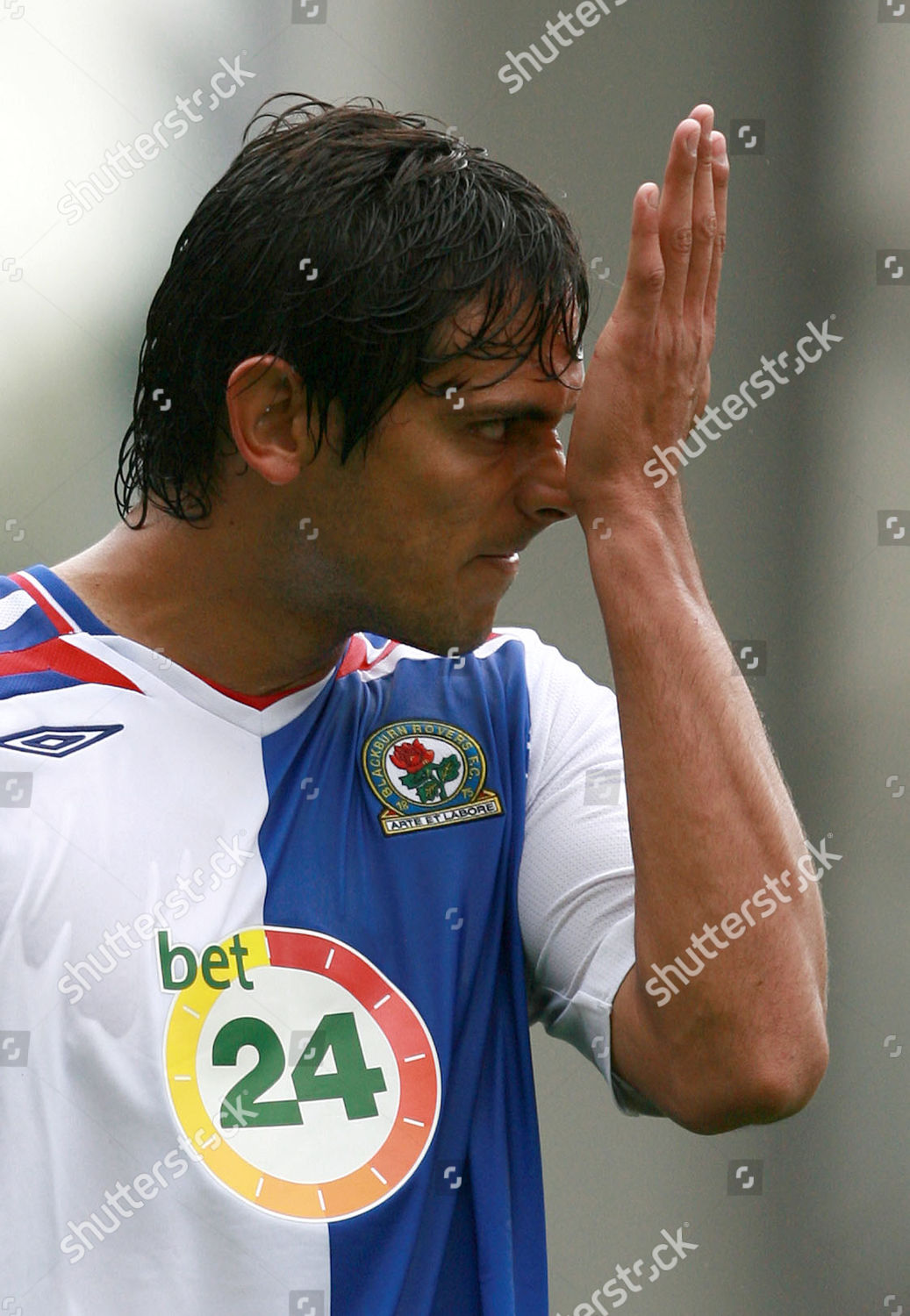 Roque Santa Cruz Blackburn Rovers Editorial Stock Photo - Stock Image ...