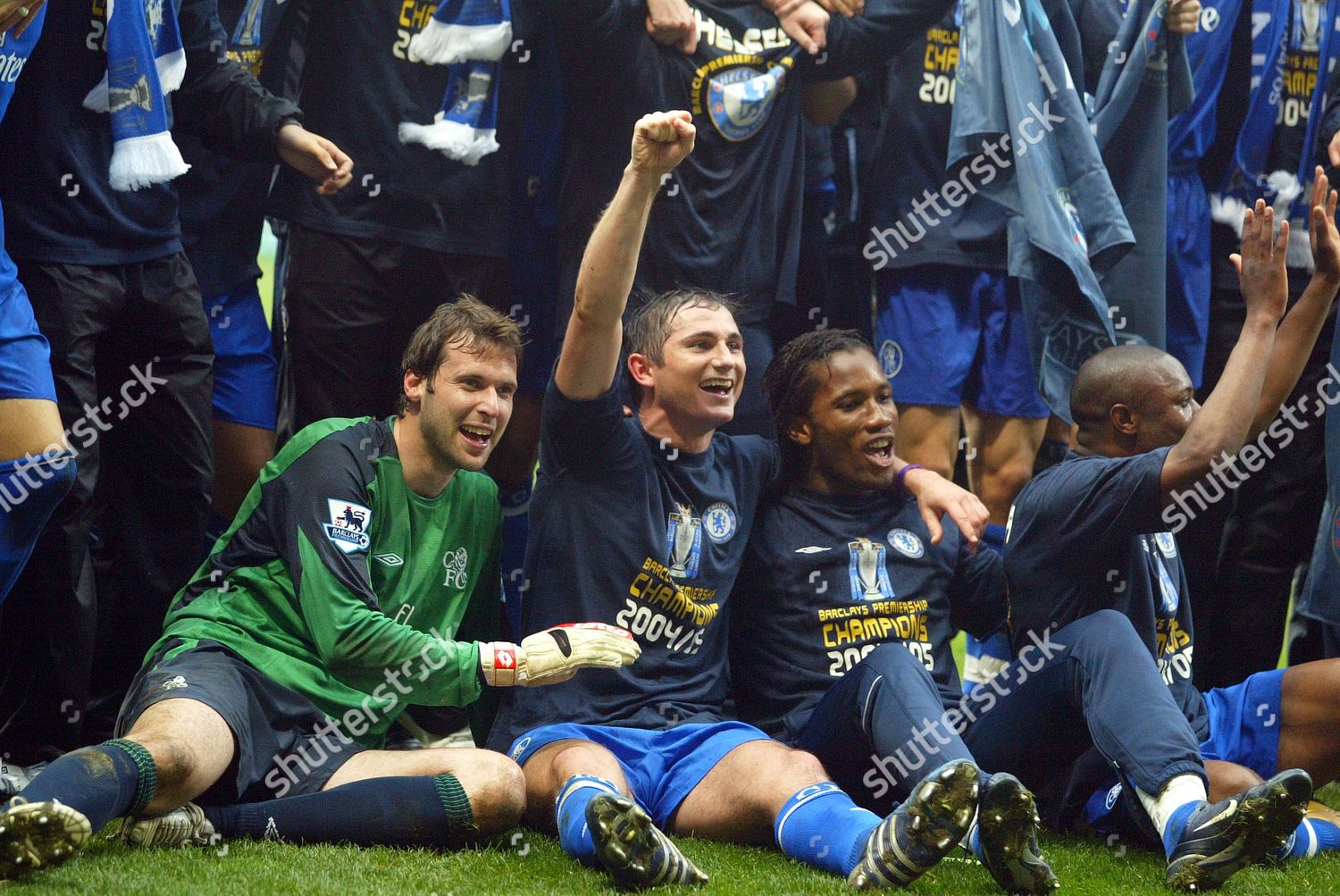 Chelseas Petr Cech Frank Lampard Didier Editorial Stock Photo - Stock ...