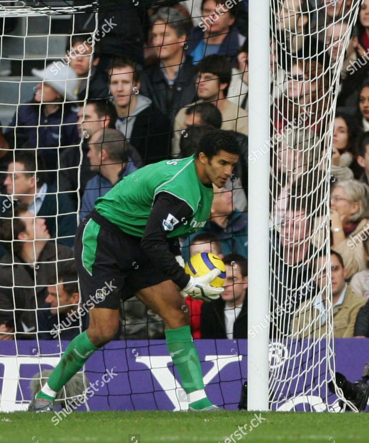 David James Manchester City Picks Ball Editorial Stock Photo - Stock ...
