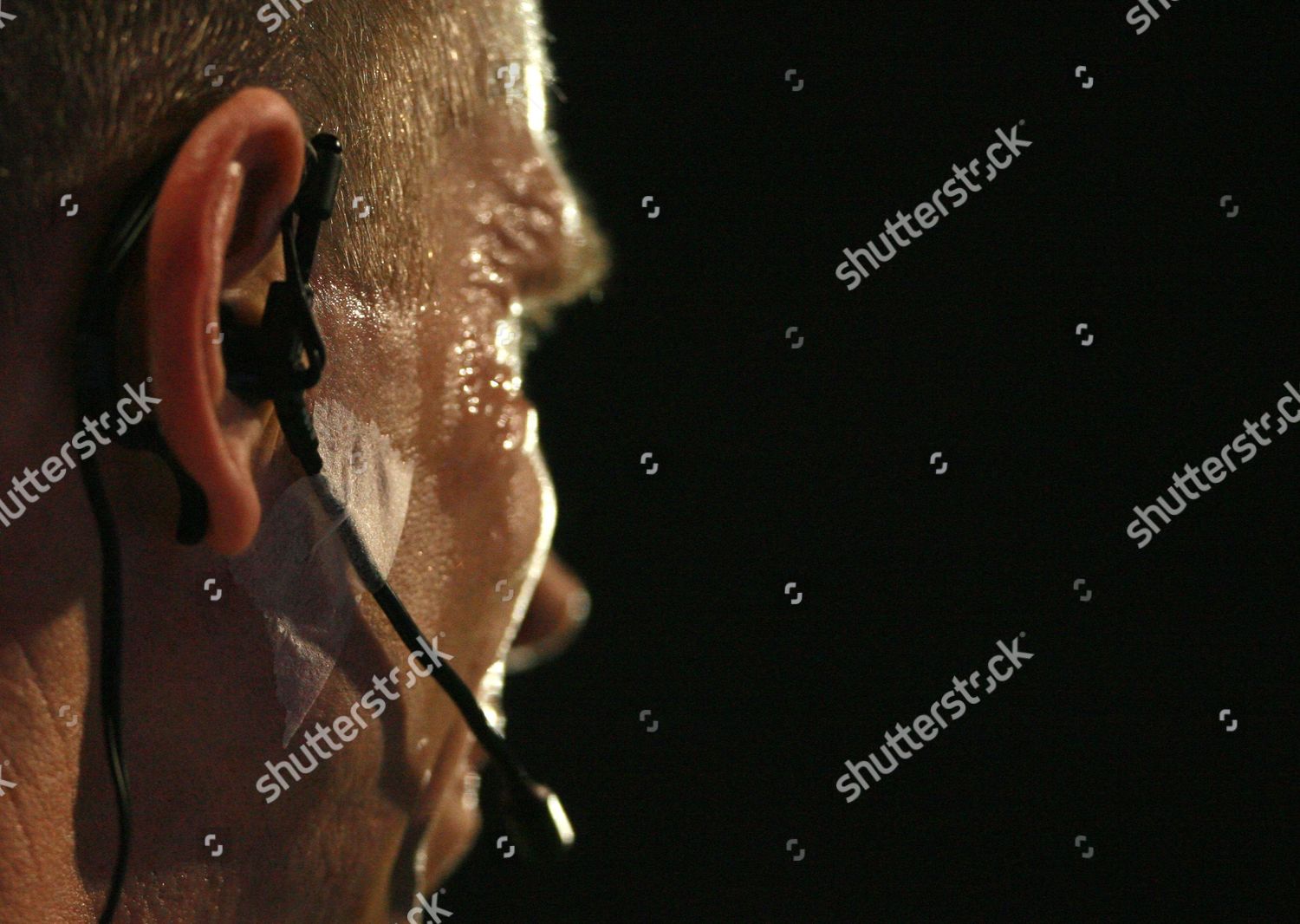 Earpiece Worn By Assistant Referee Editorial Stock Photo - Stock Image ...