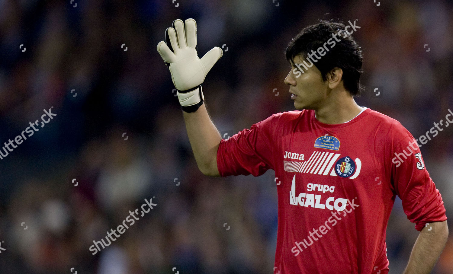 Oscar Alfredo Ustari Goalkeeper Getafe Editorial Stock Photo - Stock ...