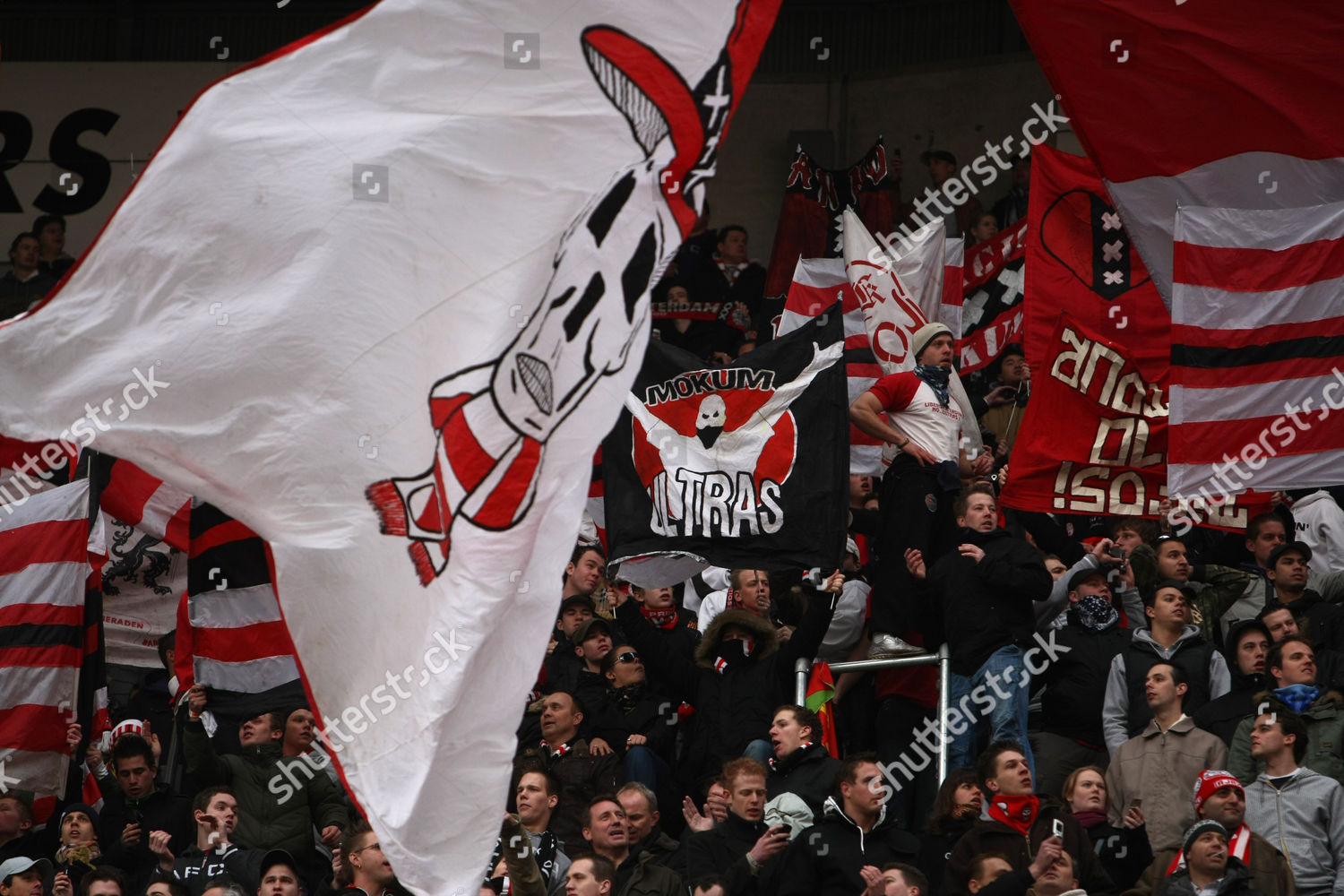 Ajax Ultras Fans Editorial Stock Photo - Stock Image | Shutterstock