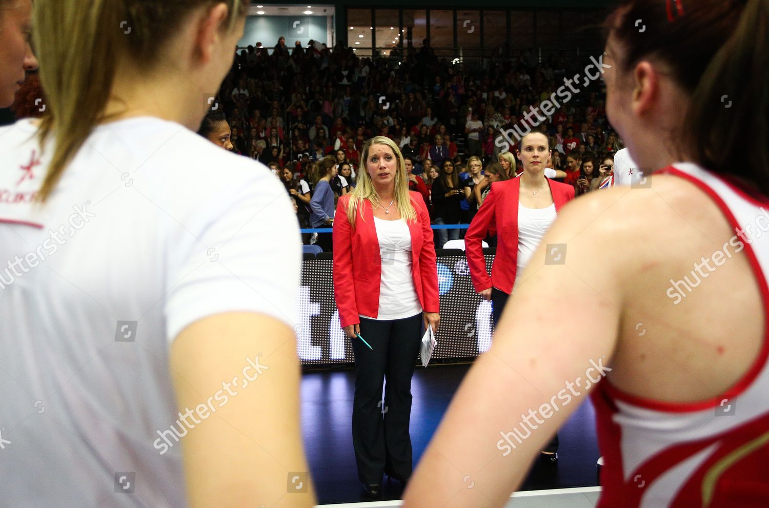 England Netball Head Coach Anna Mayes Editorial Stock Photo - Stock ...