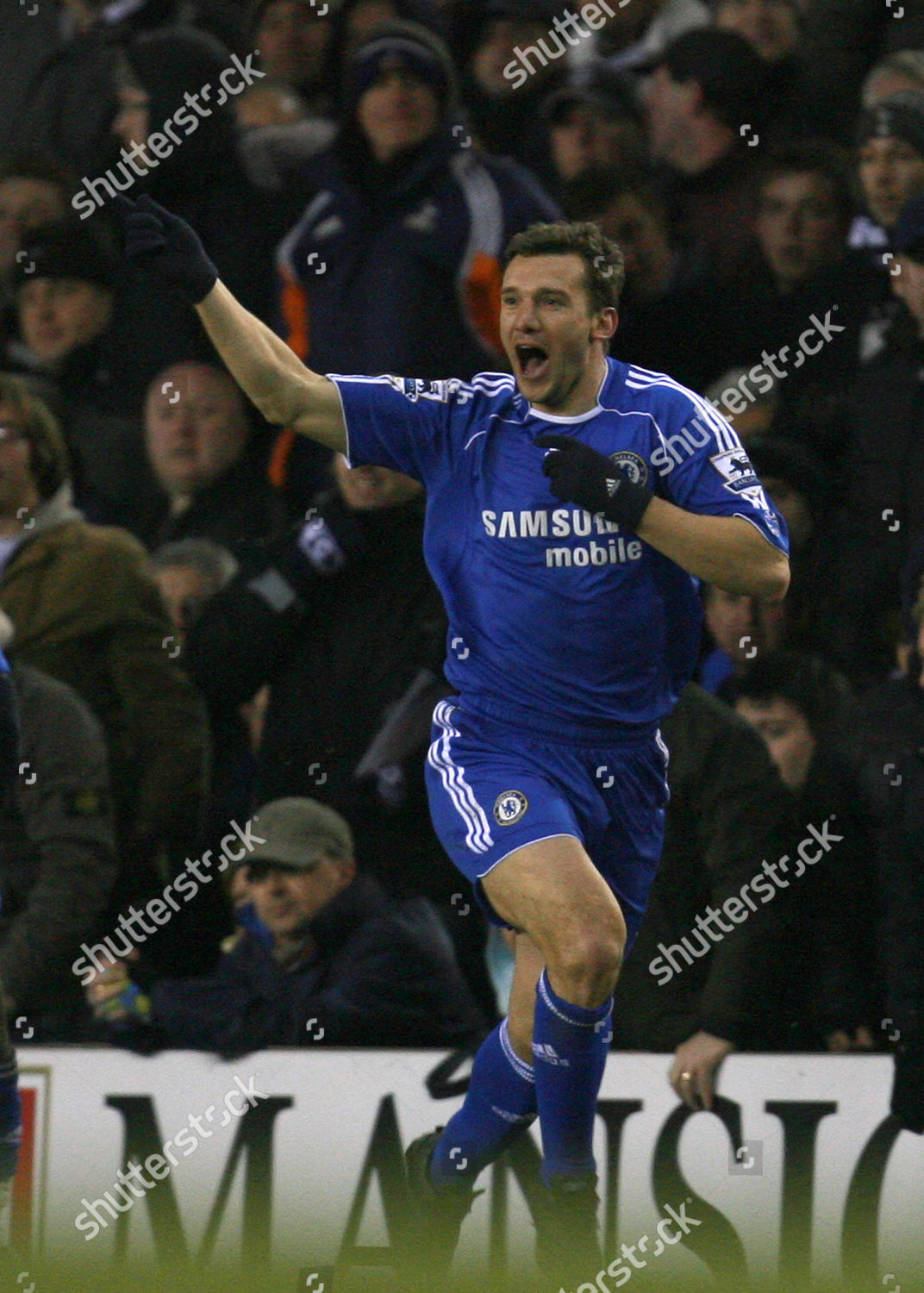 Andriy Shevchenko Chelsea Celebrates Opening Goal Editorial Stock Photo ...