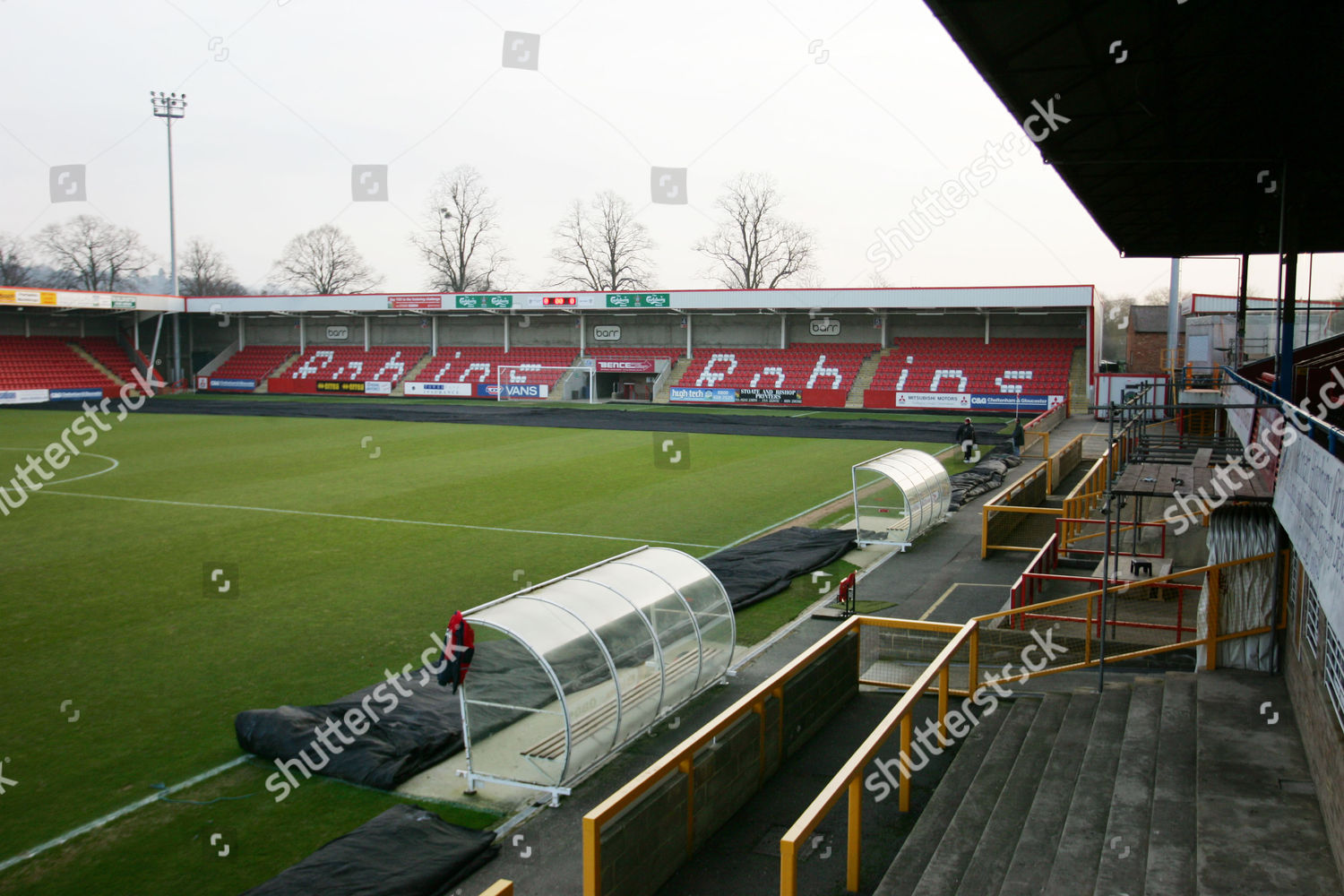 Whaddon Road Stadium Home Cheltenham Town Editorial Stock Photo - Stock ...