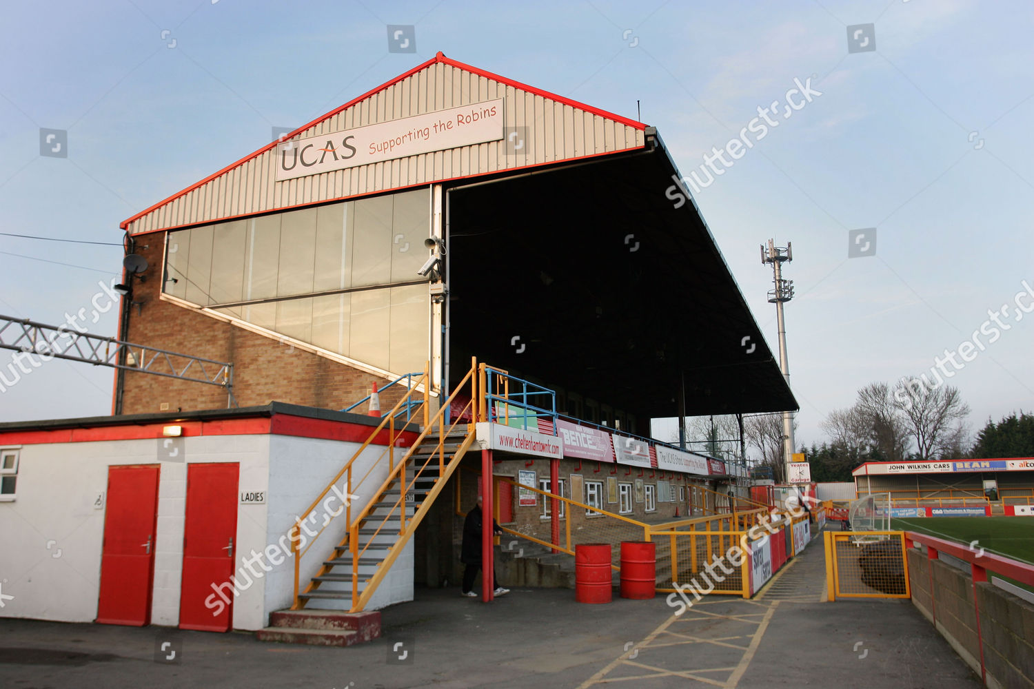 Whaddon Road Stadium Home Cheltenham Town Editorial Stock Photo - Stock ...