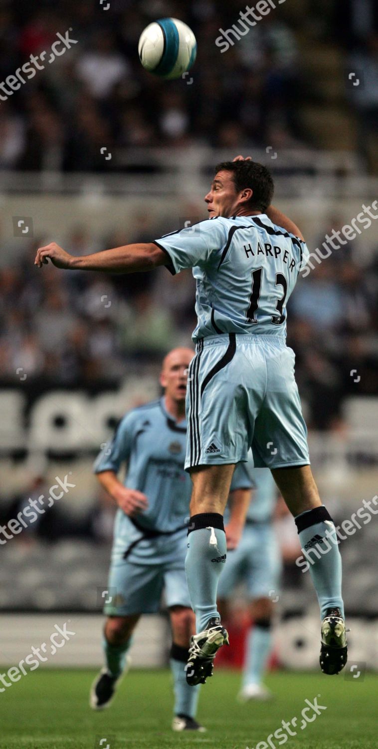 Goalkeeper Steve Harper Newcastle United Playing Editorial Stock Photo ...