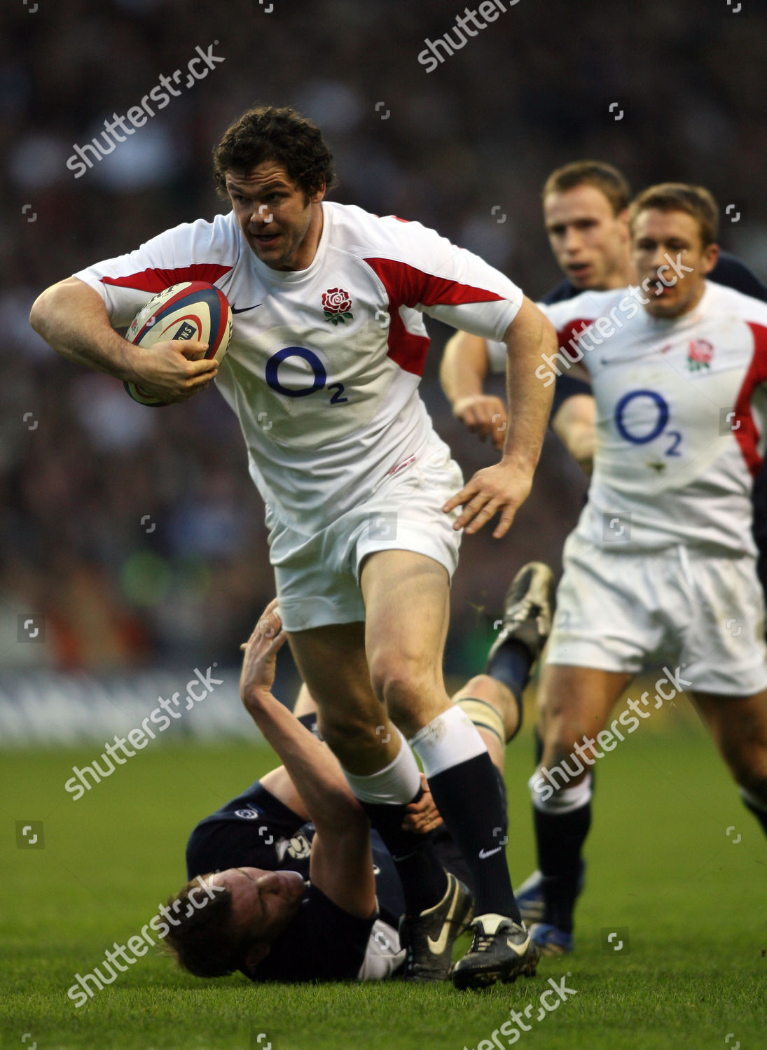 Andy Farrell England Action During Rbs Editorial Stock Photo - Stock ...