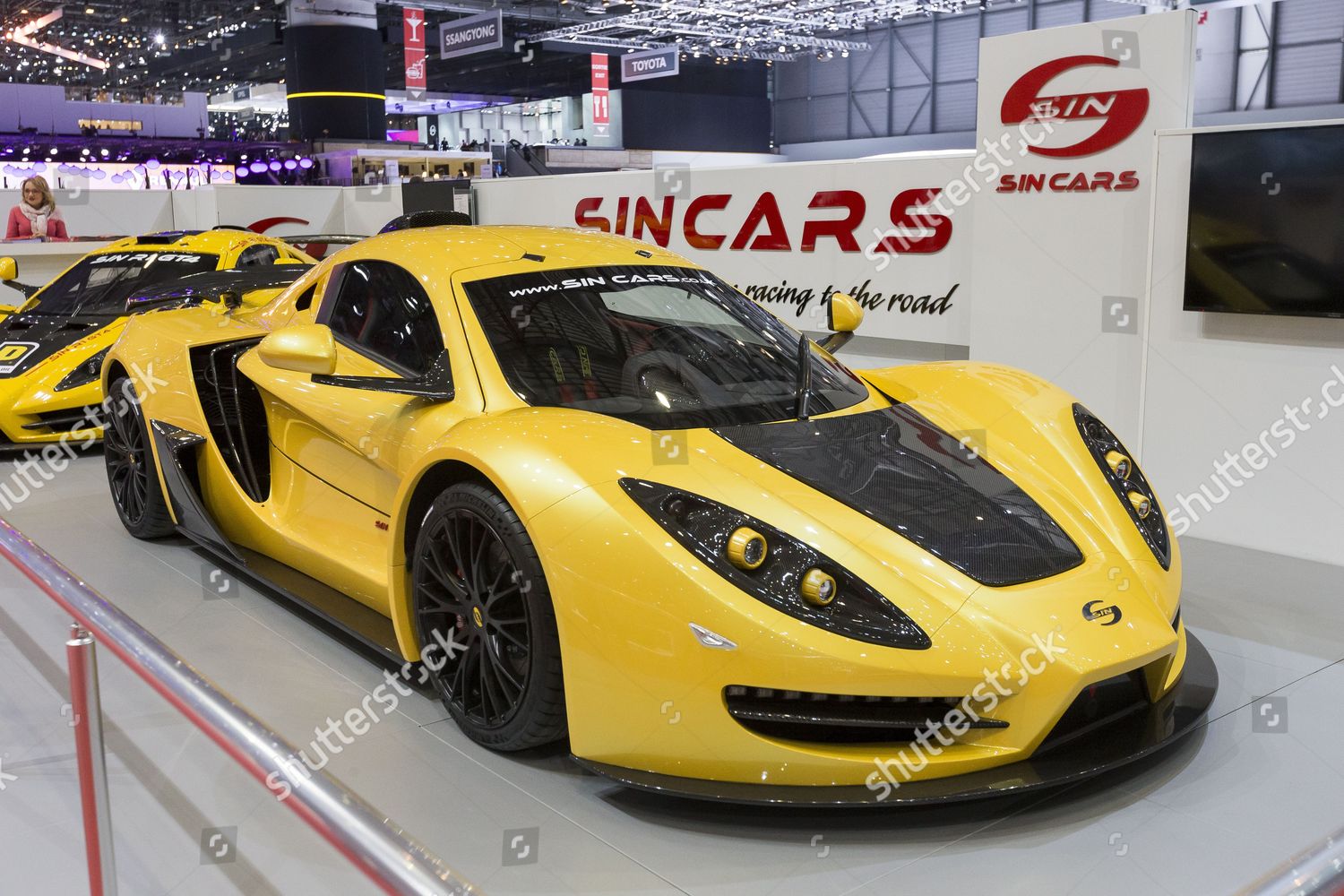 New Sin Cars R1 Presented During Editorial Stock Photo - Stock Image ...