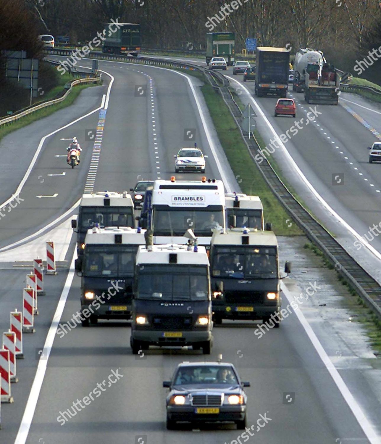 Tiel Netherlands Dutch Riot Police Vehicles Editorial Stock Photo ...
