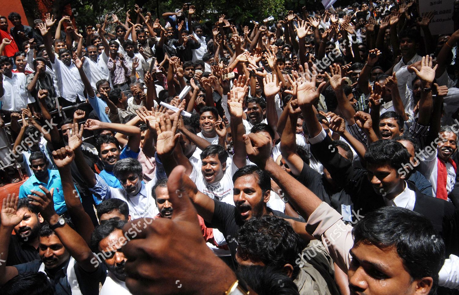 Indian People Tamilnadu State Celebrates After Editorial Stock Photo ...