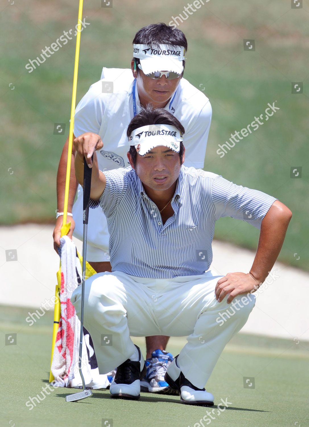 Yuta Ikeda Front Japan His Caddie Editorial Stock Photo - Stock Image | Shutterstock