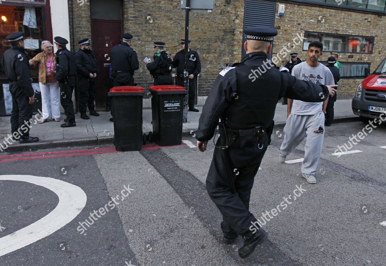 Metropolitan Police Officers Patrol Camden Town Editorial Stock Photo ...